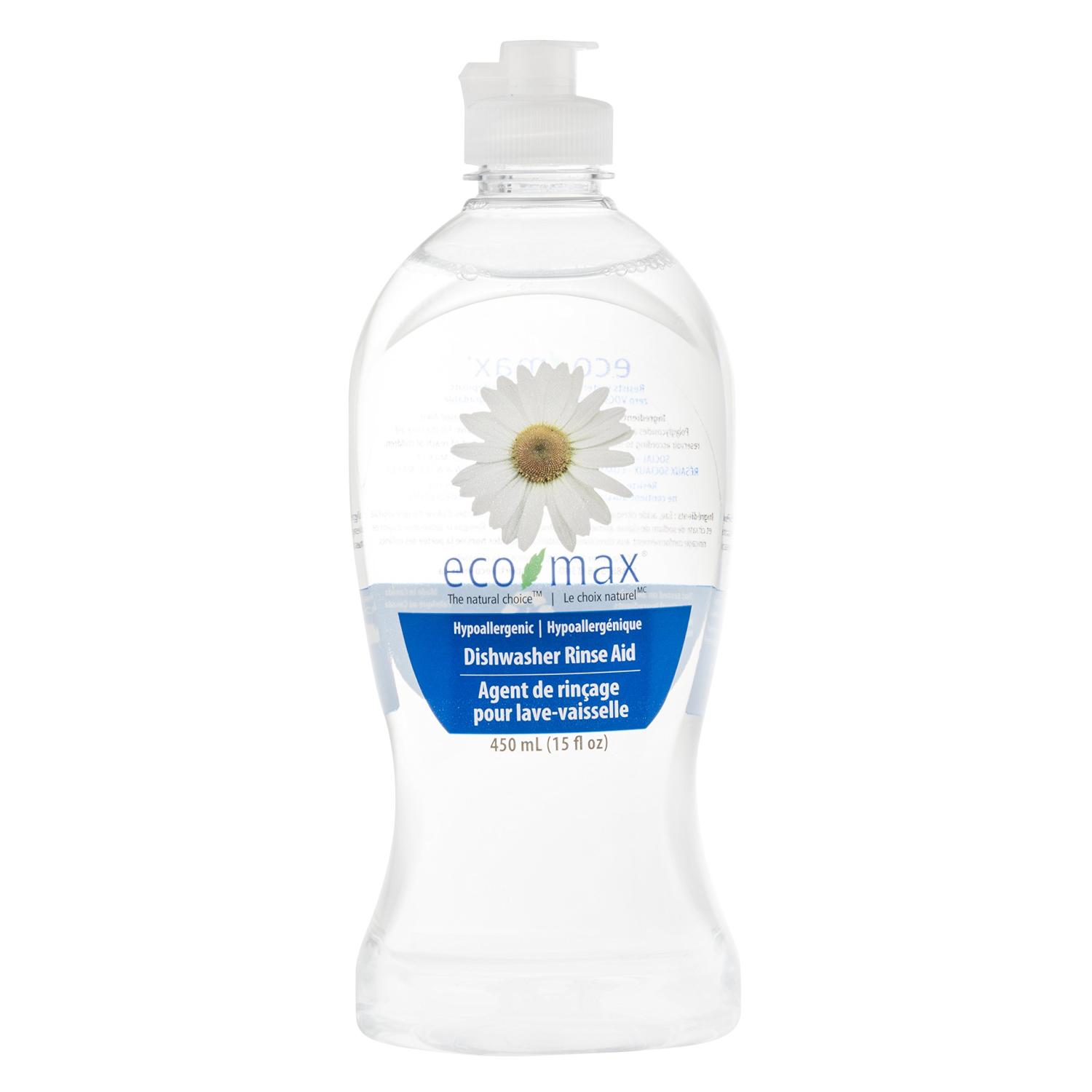 EcoMax Rinse Aid Hypoallergenic Cleaner 450 Milliliter