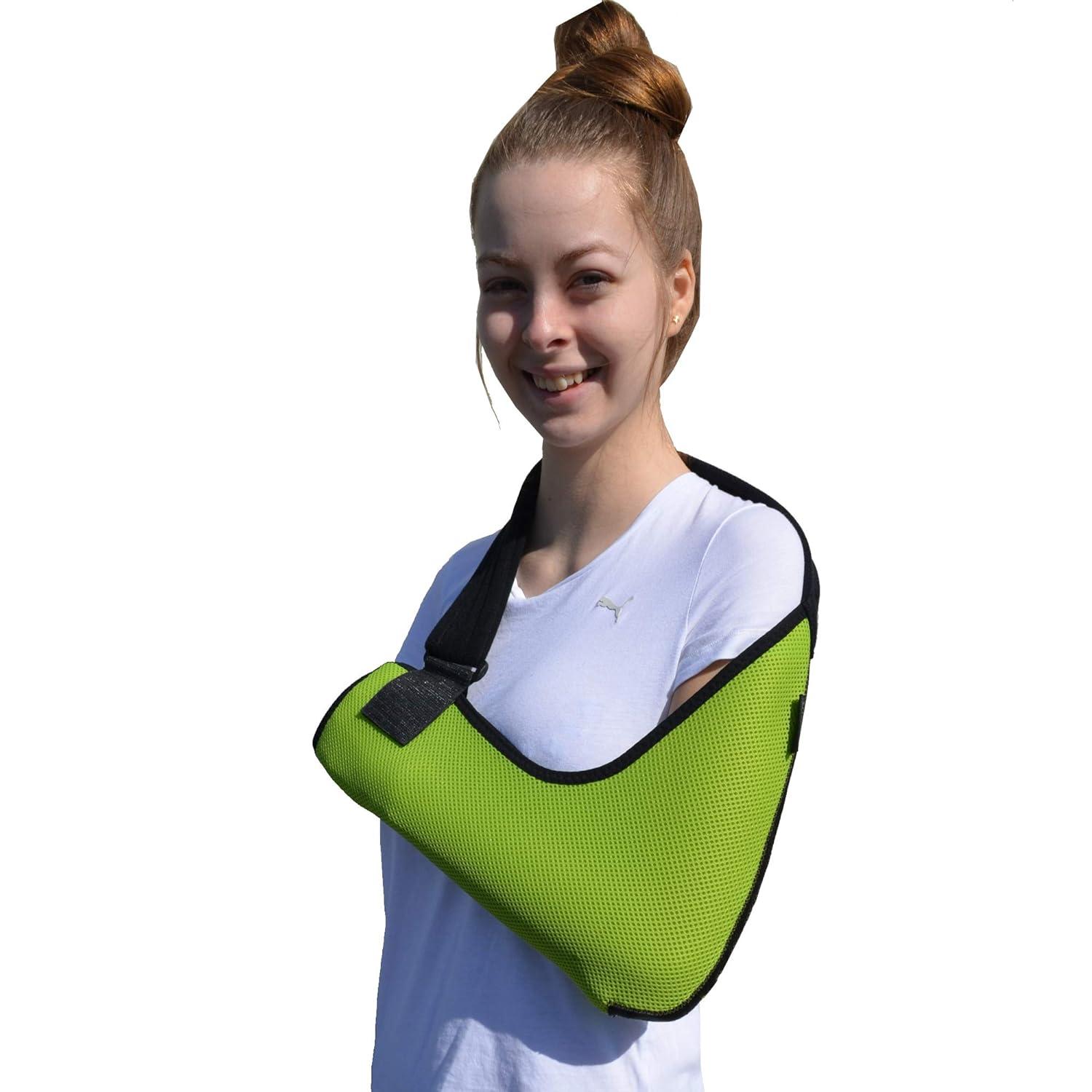 Adult Arm Sling - Feel Safe & Secure | Easy to Fit Cooling Fabric ...