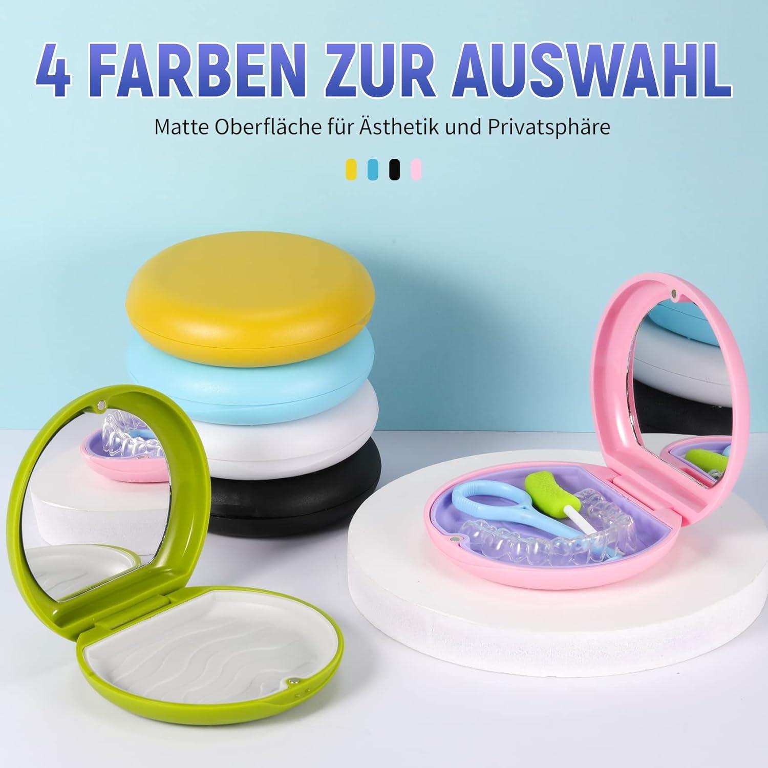 Annhua Denture Box & Braces Case - Perfect for Aligners Invisible ...