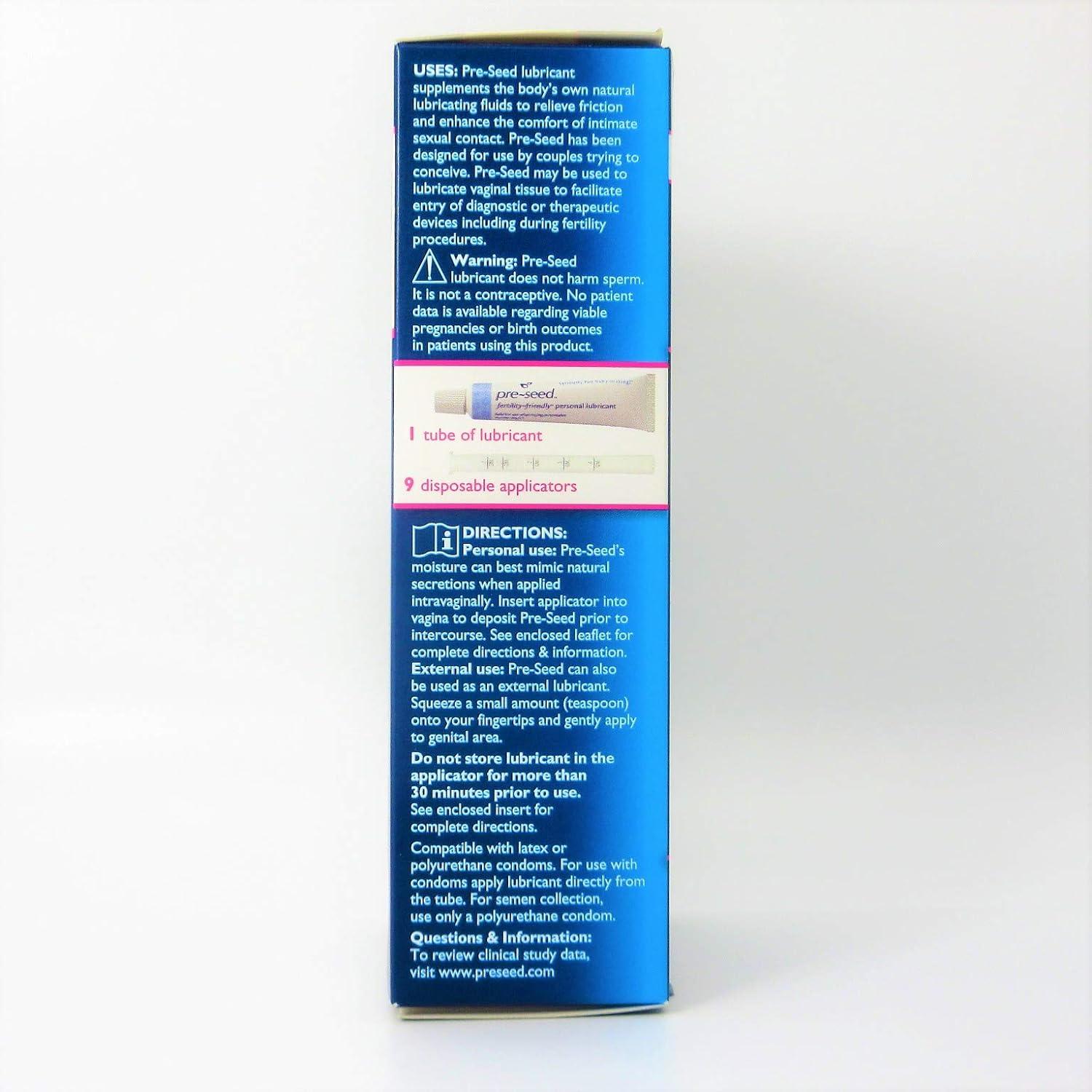Pre-Seed Multi-Use Fertility Friendly Intimate Moisturizer + 5 Ultra ...