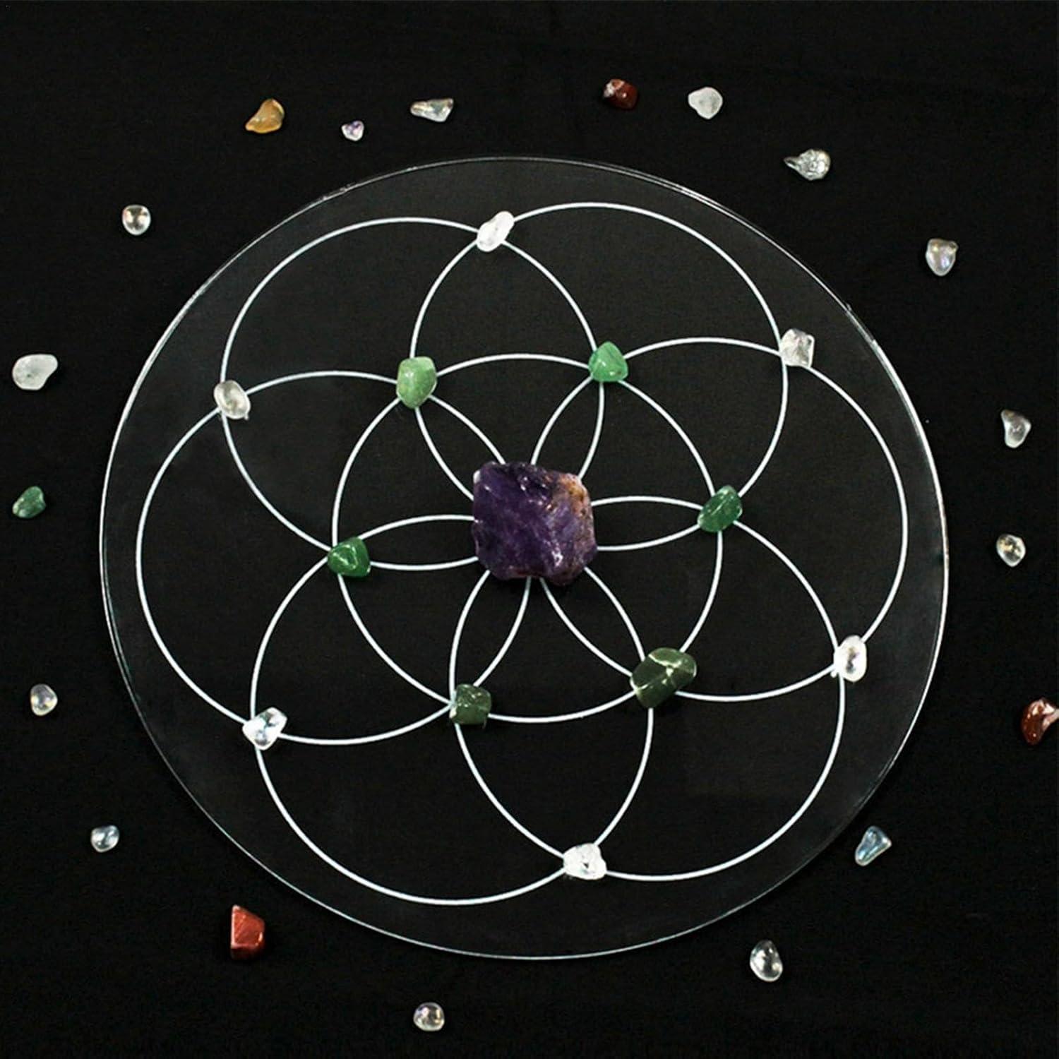 Pendulum Food Board | Round Acrylic Pendulum Board for Metaphysical ...