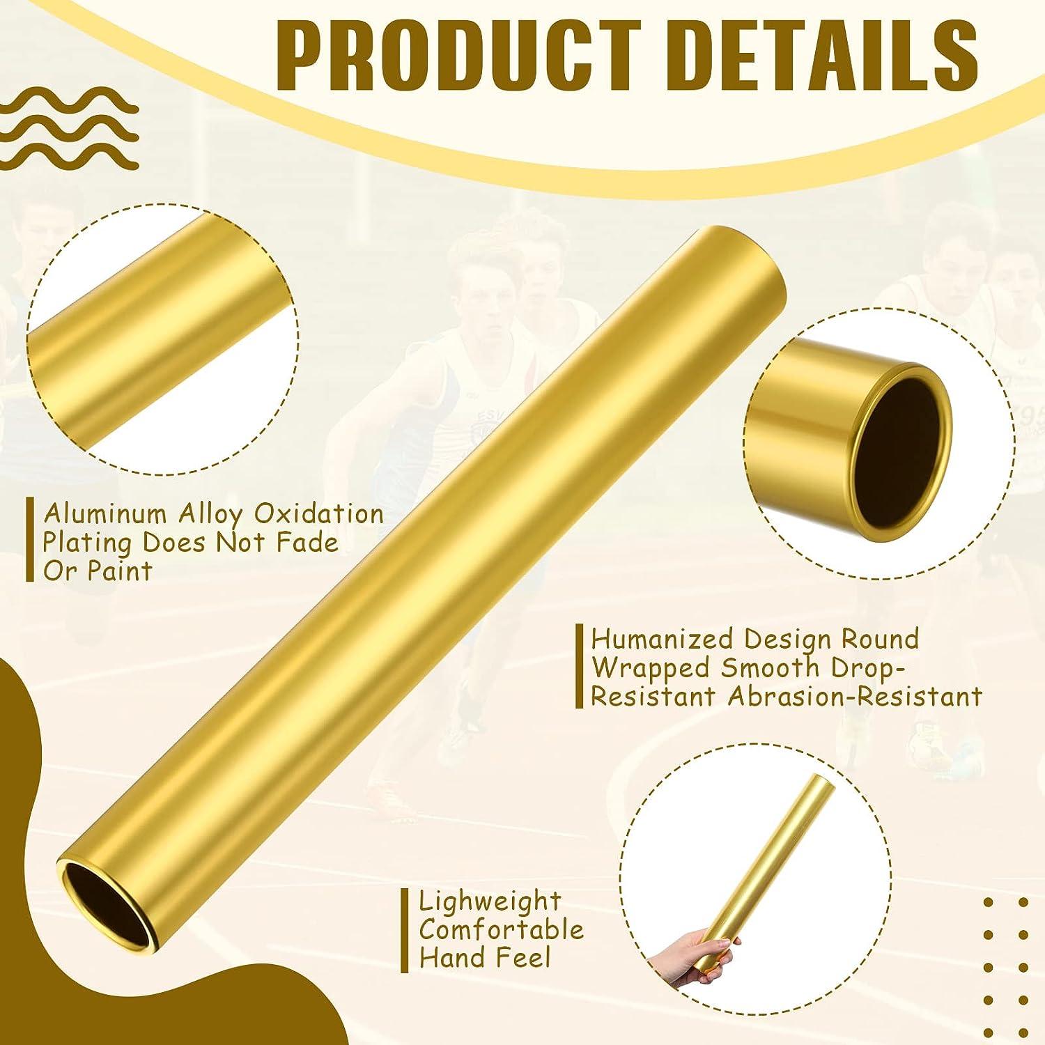 Hanaive 12-Piece Aluminum Relay Baton Set | Corrosion Resistant for ...