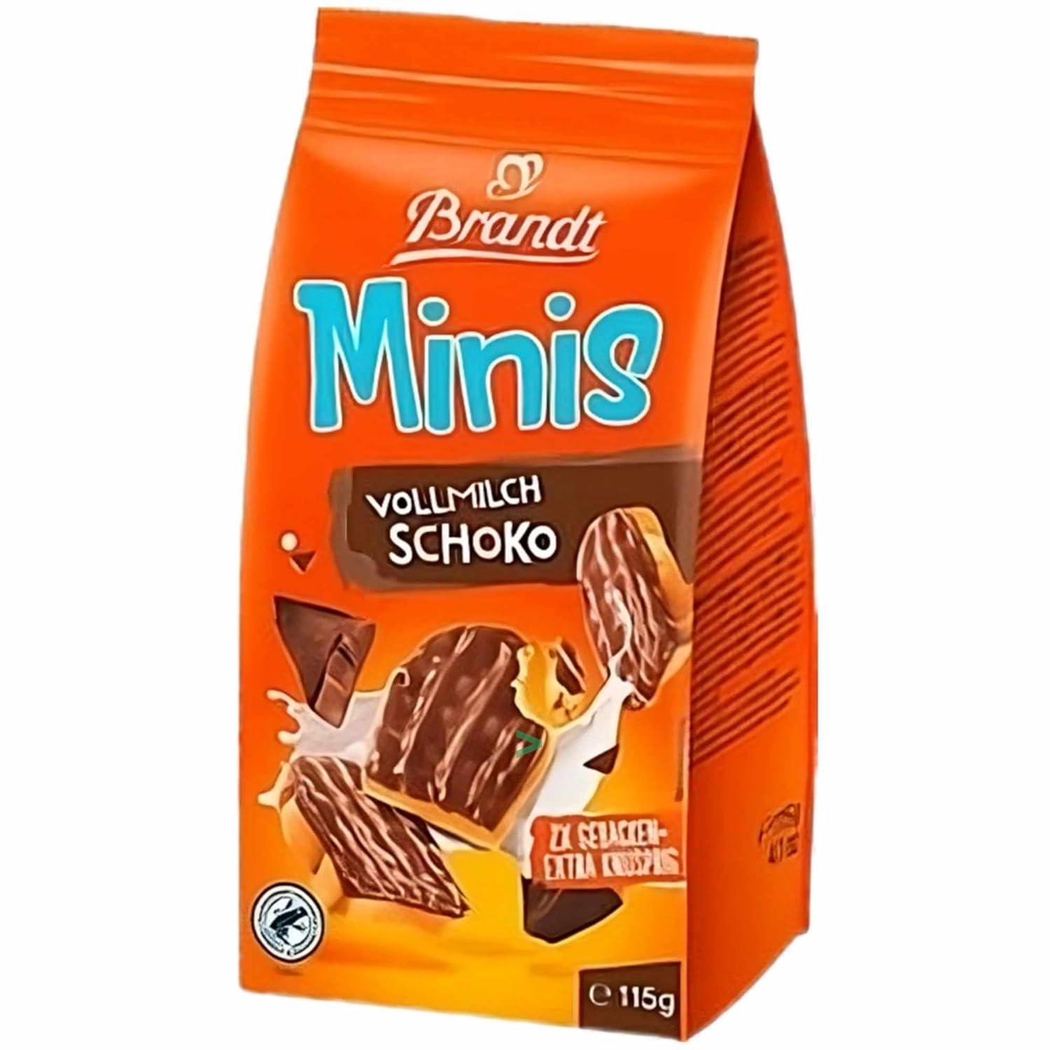 Buy Brandt Mini Zwieback Milk Chocolate 3-Pack (3x115g) - Delicious ...