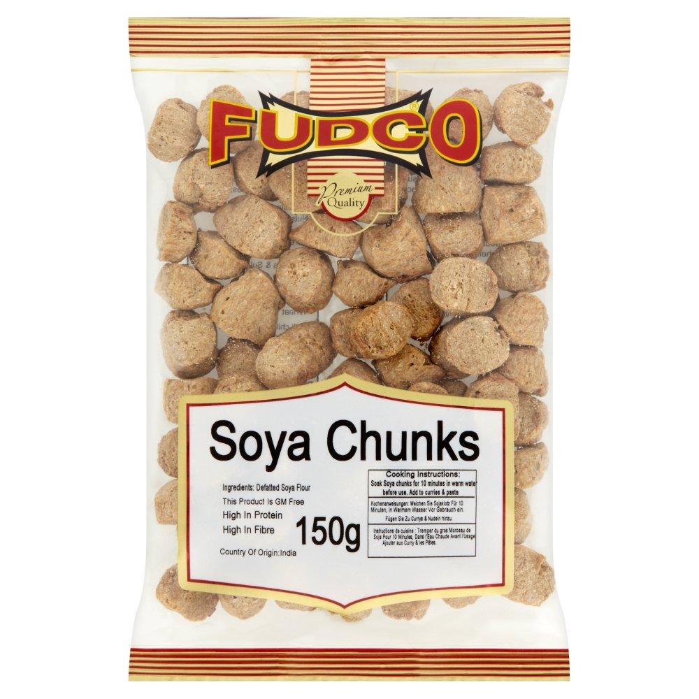 Fudco Soya Chunks 150g - High Quality Protein Enriched Soy Product ...