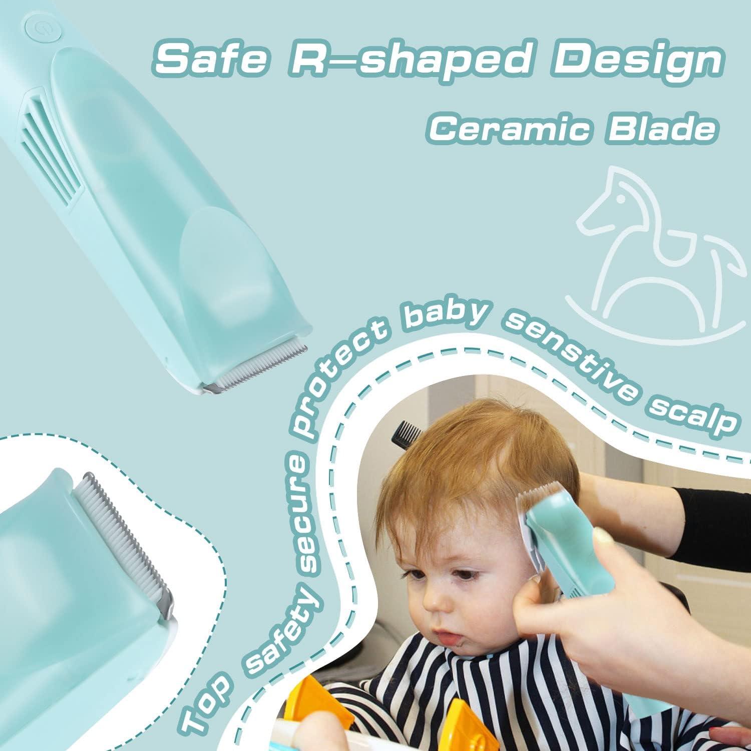 Simmis Baby Hair Clipper - Quiet Electric Vacuum Trimmer for Kids ...
