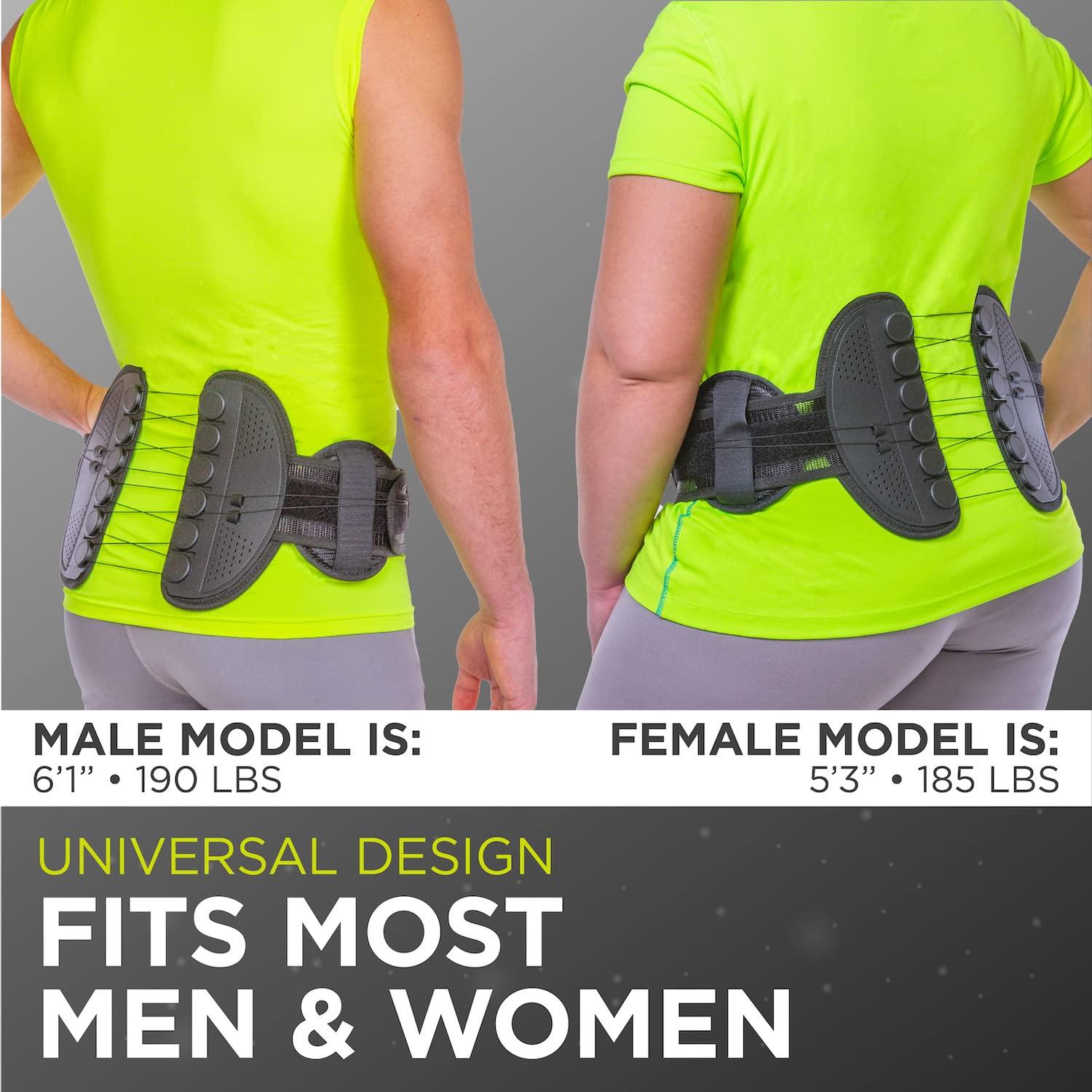 BraceAbility SI Joint Belt - Sacroiliac Compression Back Brace for ...