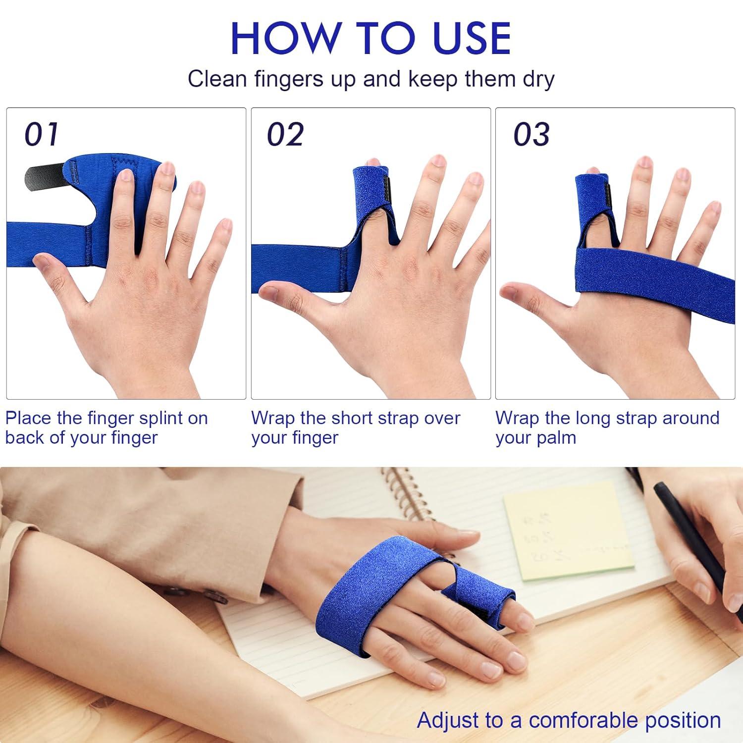 Finger Brace for Arthritis & Tendon Injury | Trigger Finger Splint ...