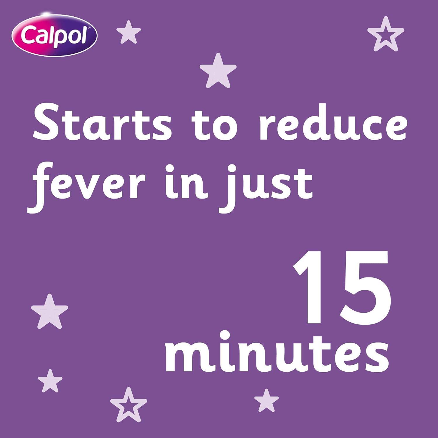 Calpol Infant Oral Suspension Paracetamol Strawberry Flavour Liquid ...