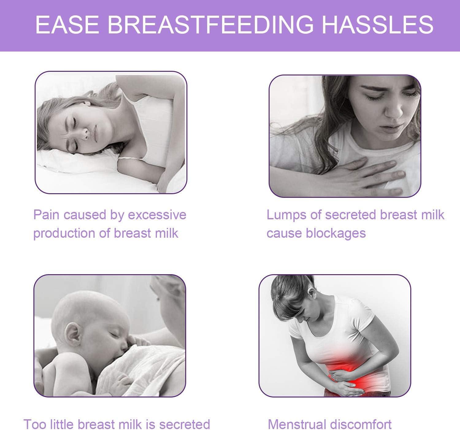 Gytera Hot Cold Breast Therapy Pads - Breastfeeding Essentials for ...