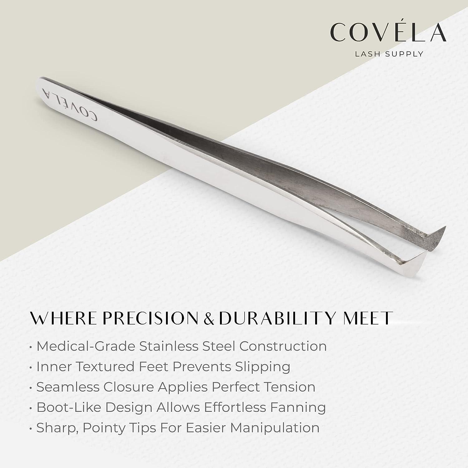 Cov la Lash 101 Volume Tweezer - Professional Stainless Steel Eyelash ...