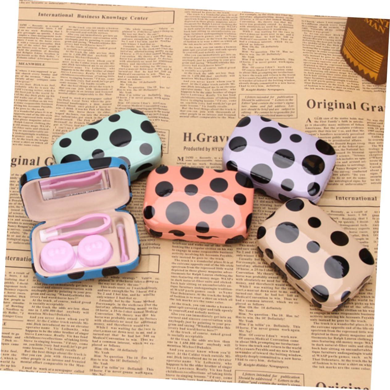 Buy Gatuida 4-Piece Travel Contact Lens Container Set | Colored Lens ...