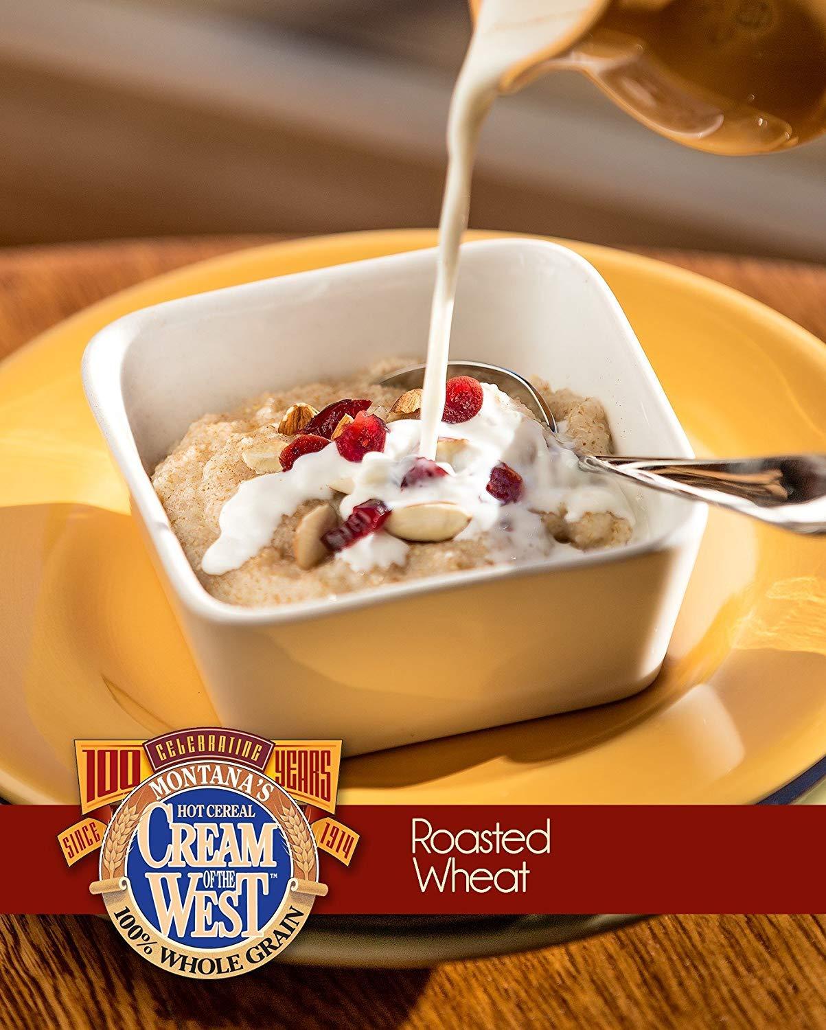 Cream of the West 100% Natural Roasted 7-Grain Hot Cereal - 18 oz. Box ...