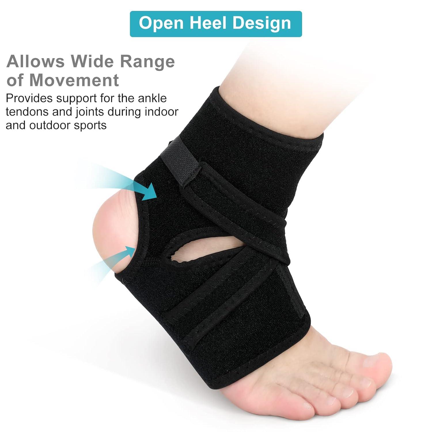 Yosoo Health Gear Ankle Bandage | Adjustable Compression Foot Orthosis ...
