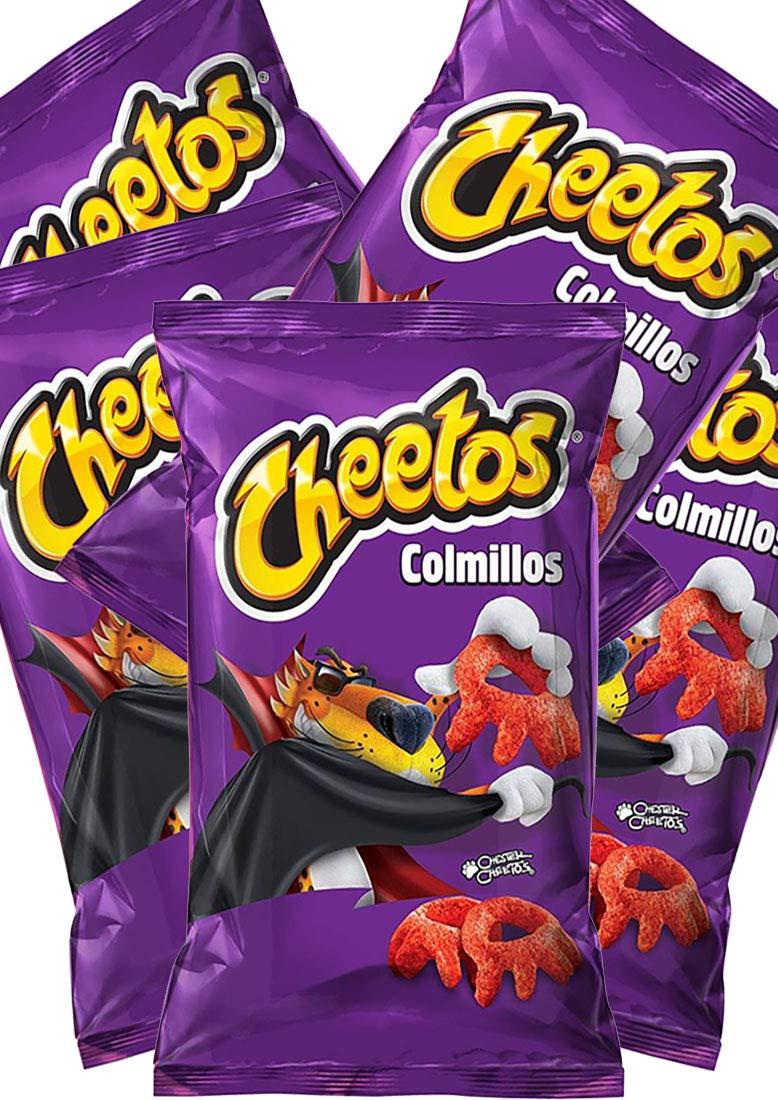 Cheetos Colmillos 27g - Box of 5 Bags | Delicious Snack from Cheetos ...