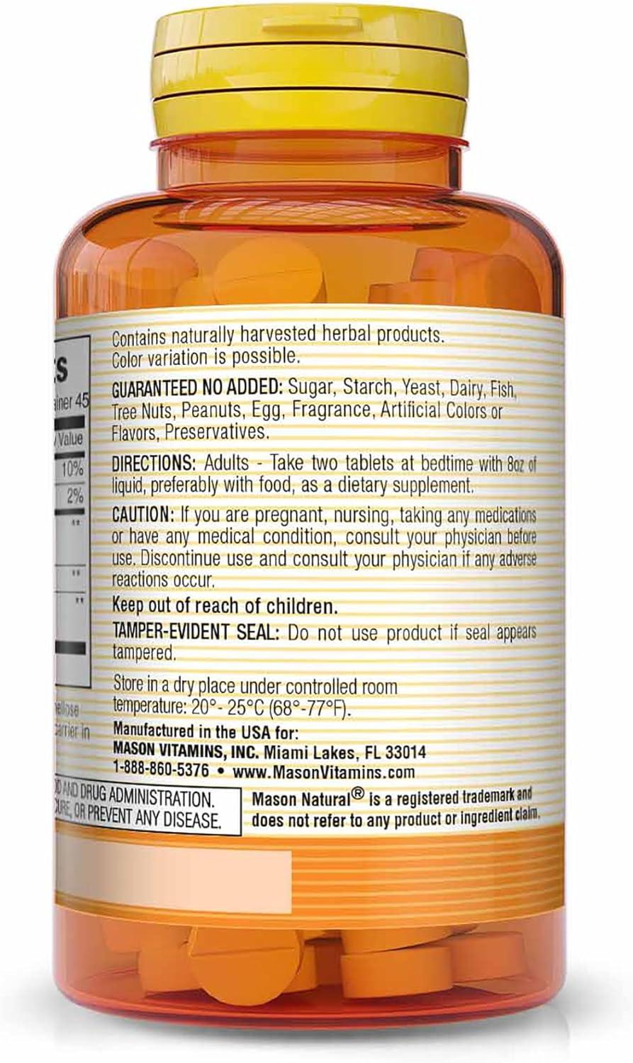 Mason Natural Water Pill with Potassium and Calcium - Natural Diuretic ...