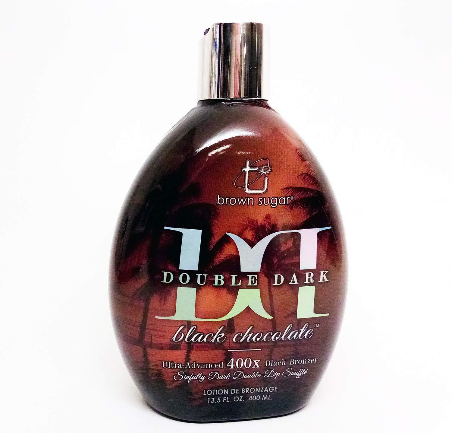 Brown Sugar Double Dark Black Chocolate Bronzer 13.5oz - Intense Tanning Formula | Buy Now with ...