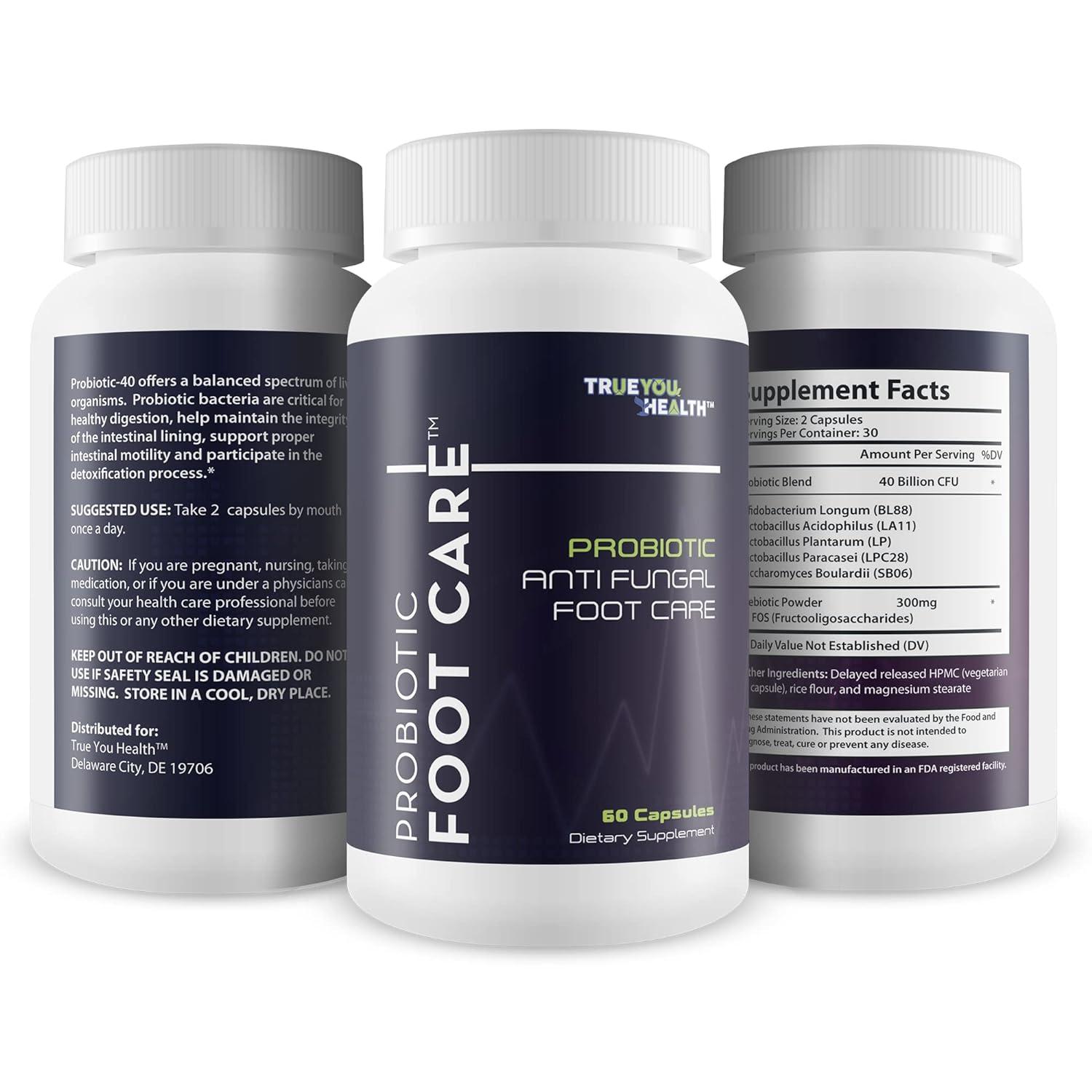 Probiotic Foot Care: Natural Formula for Healthy Nails & Feet - Fungus ...