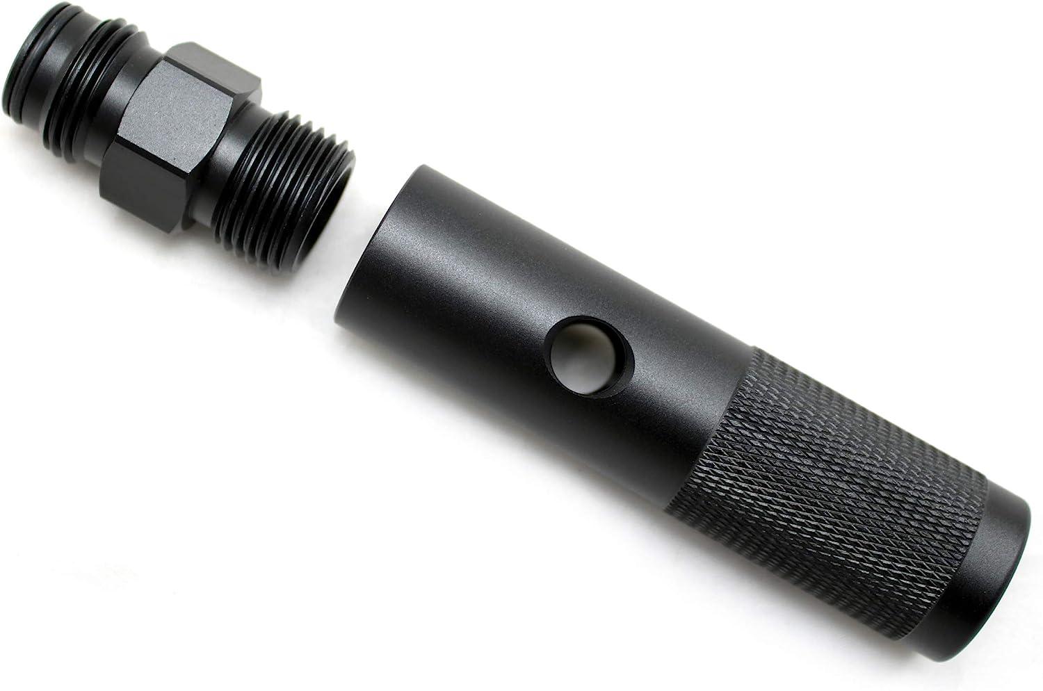 Paintball Quick Change 12g Co2 Adapter - Black | Easy & Reliable ...