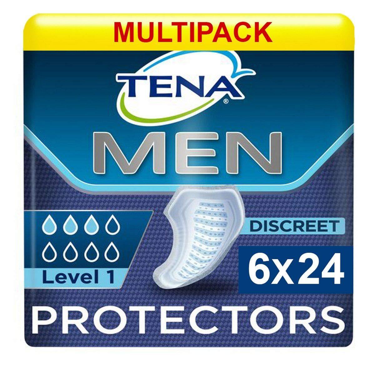 Buy Tena Men Level 1 Pads - 6 Packs of 24 pcs | Discreet & Reliable ...