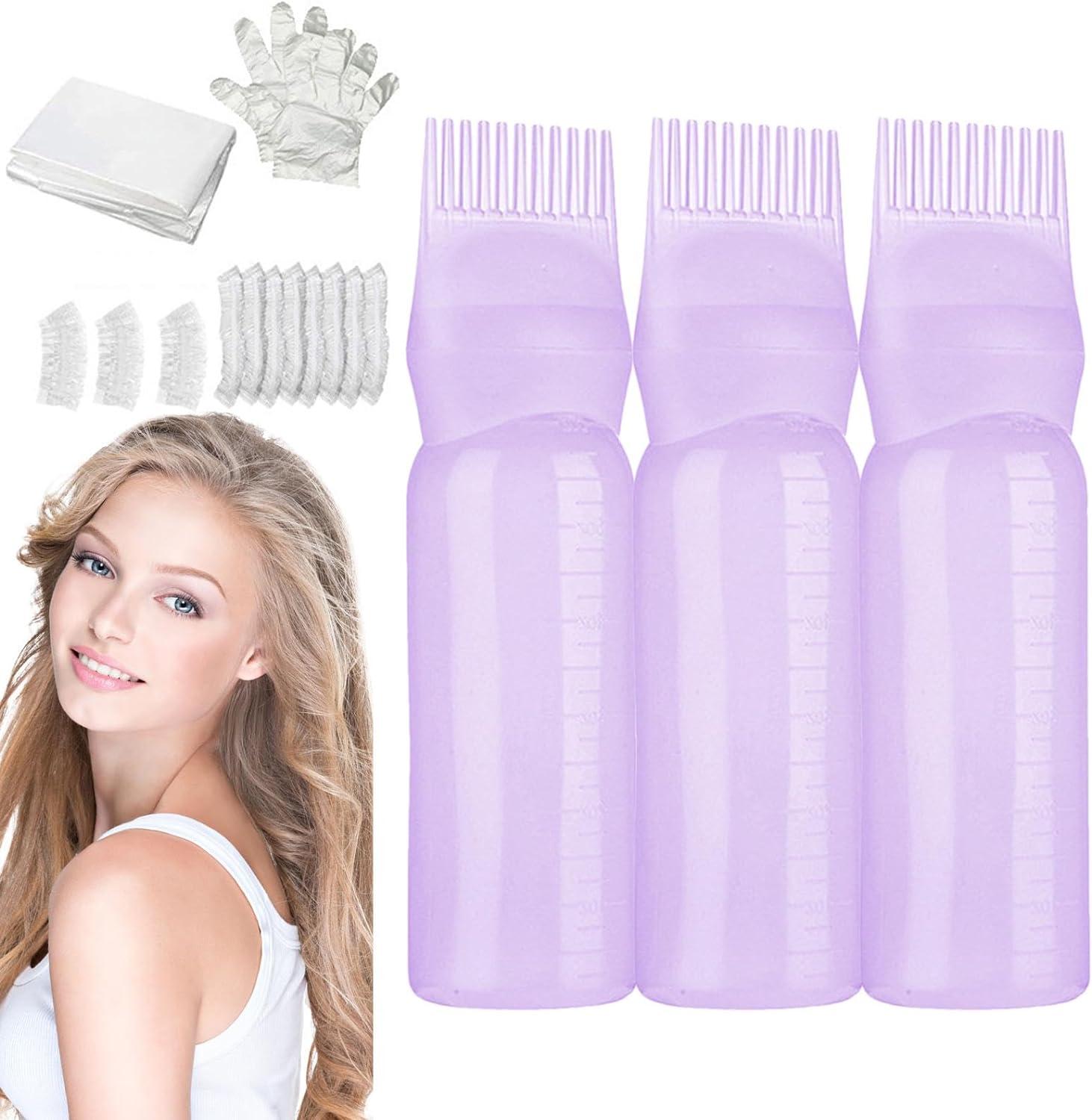 Oil Scalp Applicator - 160ml Oil Applicator for Hair Dye Hair Dye Brush ...