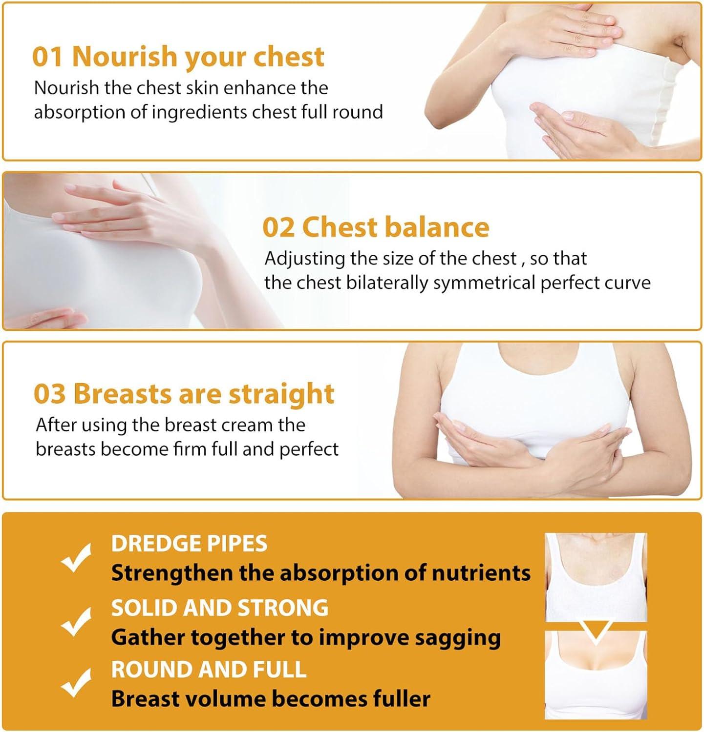 Bust Care Cream Anti Sagging Enhances Body Curves Firming Chest Lifting ...