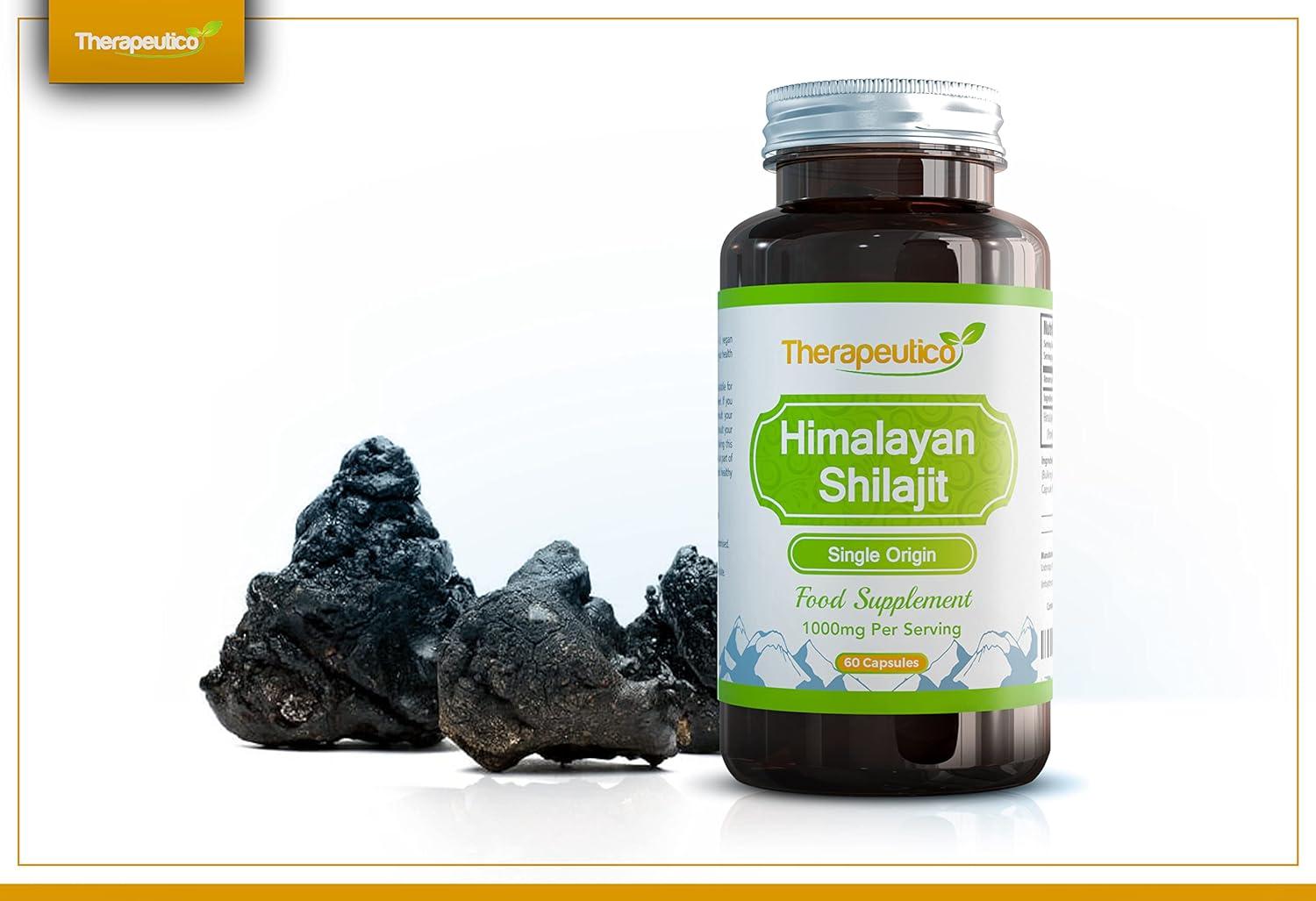 Himalayan Shilajit Capsules - 100% Pure 1000mg Serving - Single Origin ...