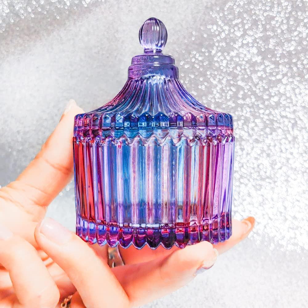 NYKAA Luxury Large Nail Dappen Dish 83ml with Lid - Extra Large Crystal ...