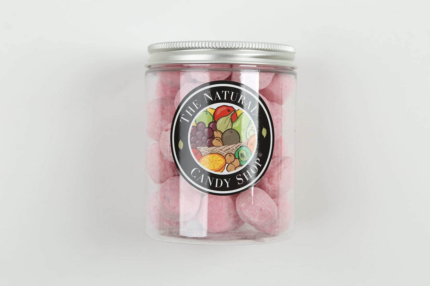 Natural Candy Shop Natural Strawberry Bon bons Candy Jar 180g x 9 units ...