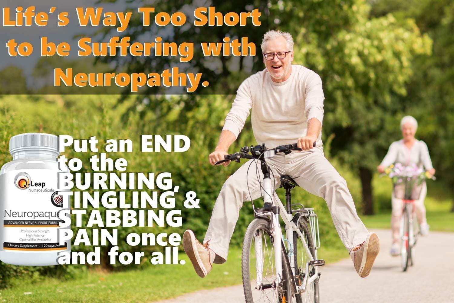 Advanced Neuropathy Pain Relief Formula - 120 Capsules | Clinical ...