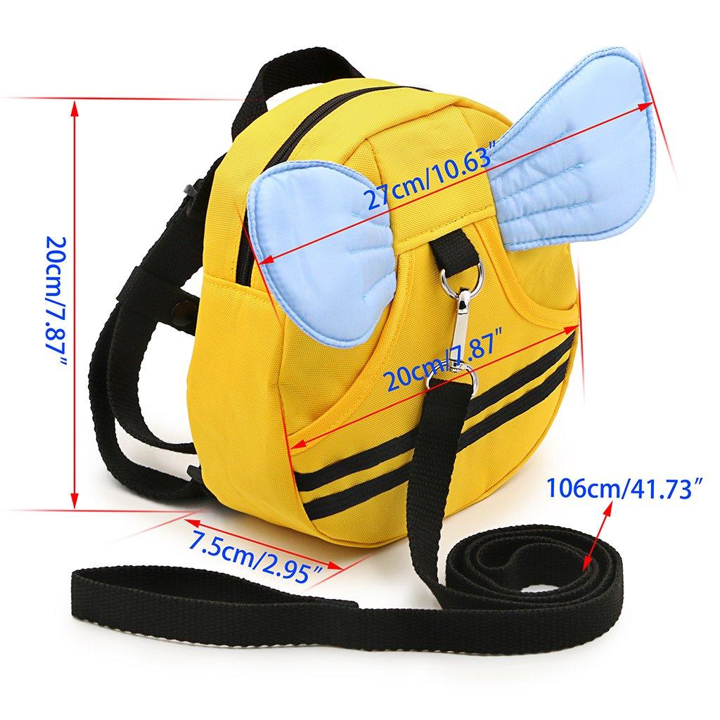 Hipiwe Baby Walking Safety Harness Reins - Kid Toddler Strap Backpack ...