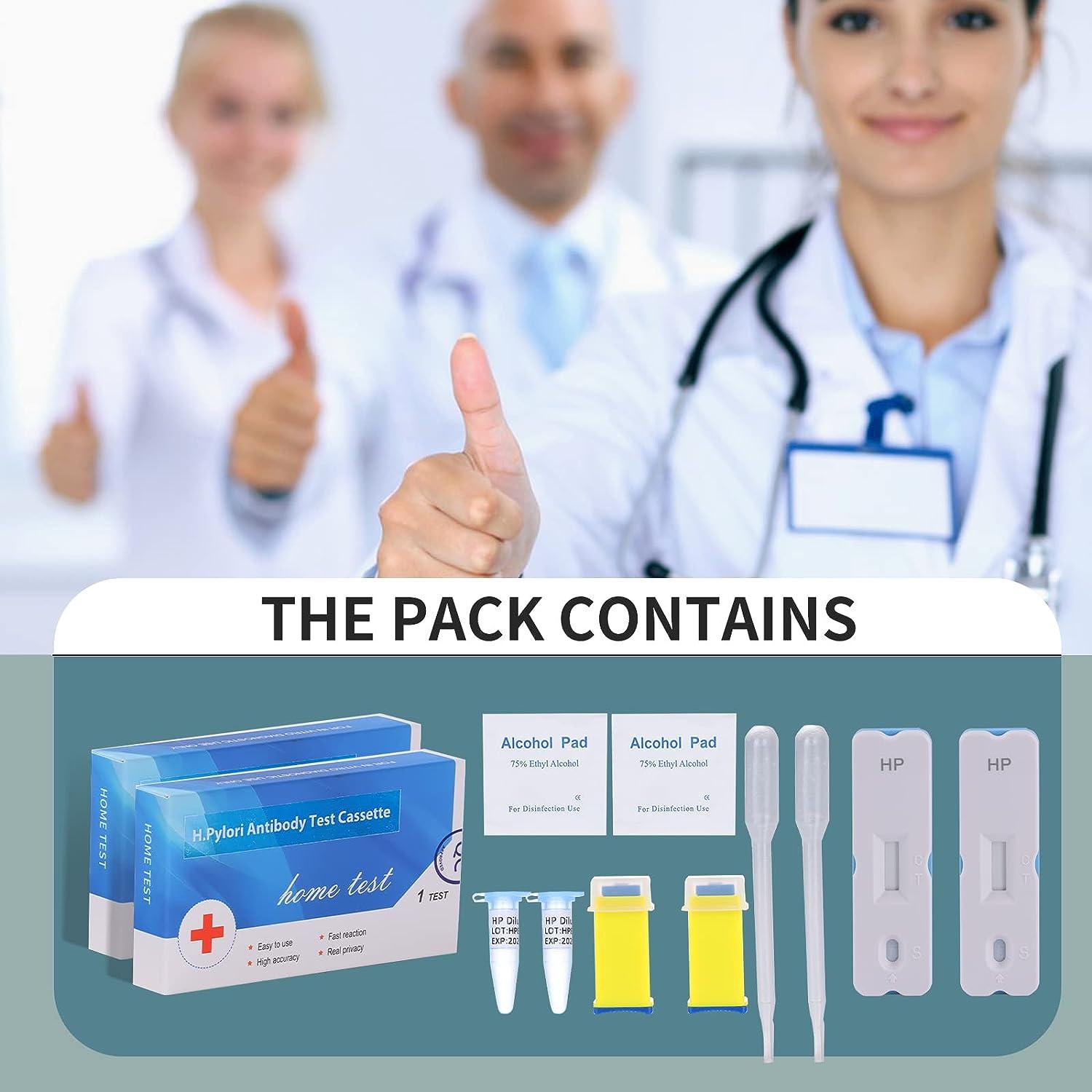 H. Pylori Helicobacter Pylori Detection Test Kit - Quick Home Testing ...