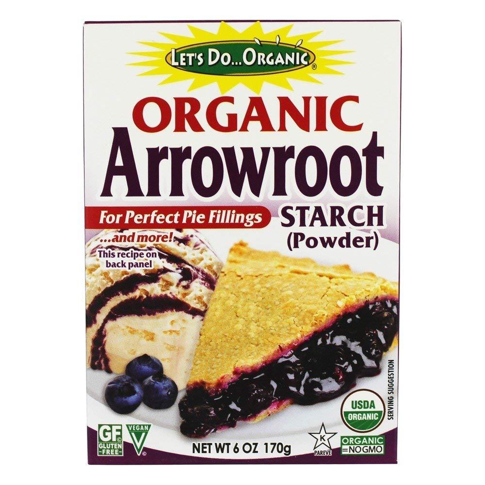 Premium LETS DO Organic Arrowroot Starch - 6 OZ - Natural Thickening ...