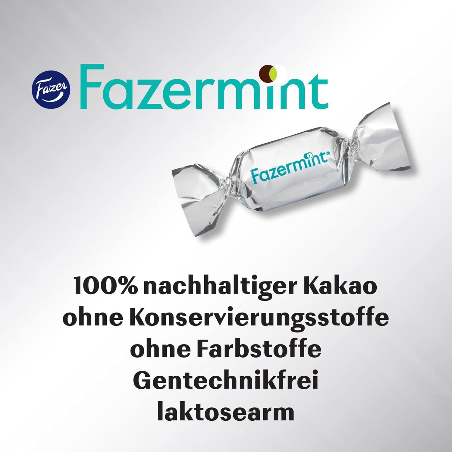 Fazermint Chocolate Pralines 270g - Mint Cream Filled Individually ...