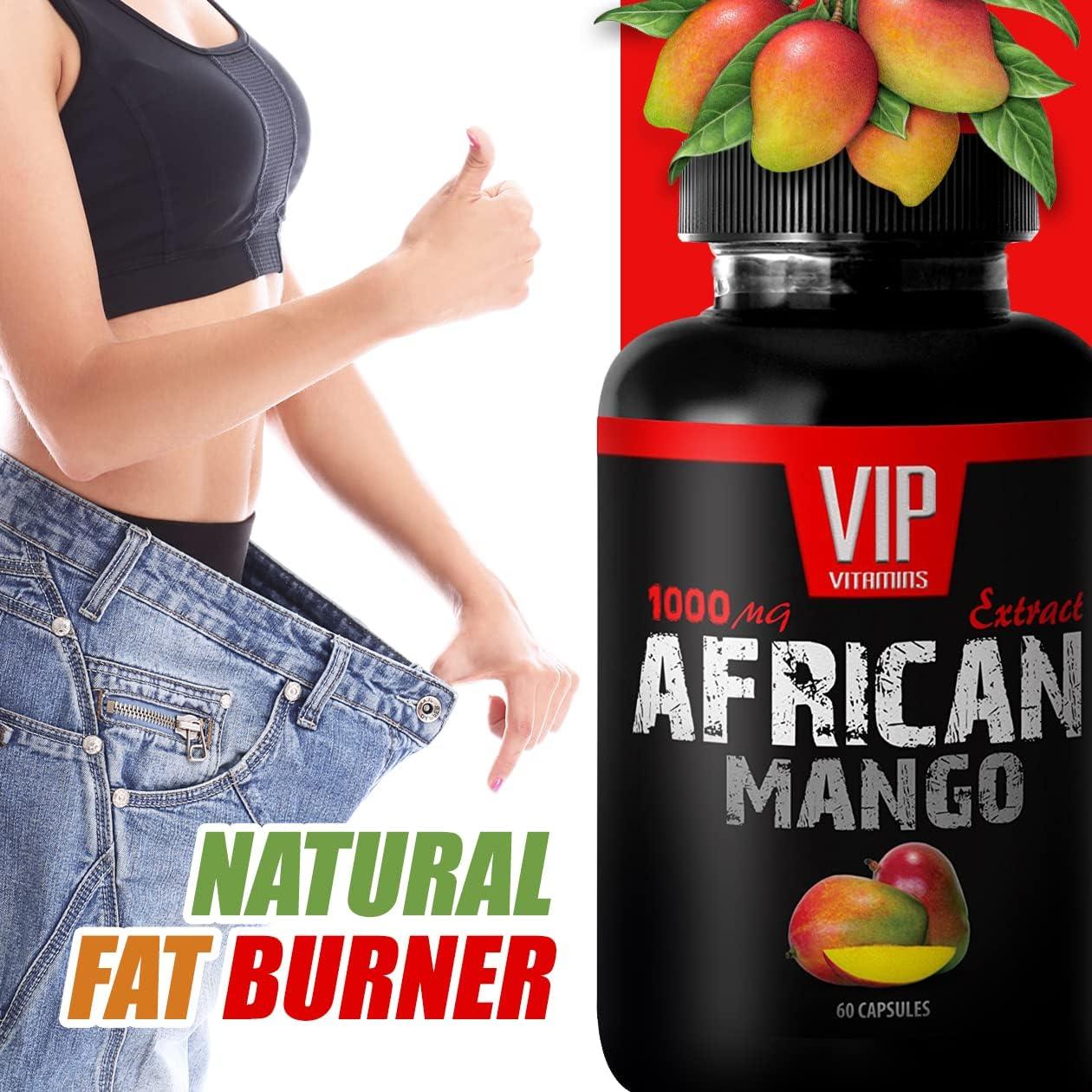 Organic African Mango Extract Capsules 1000MG - 120 Caps - Fat Loss ...