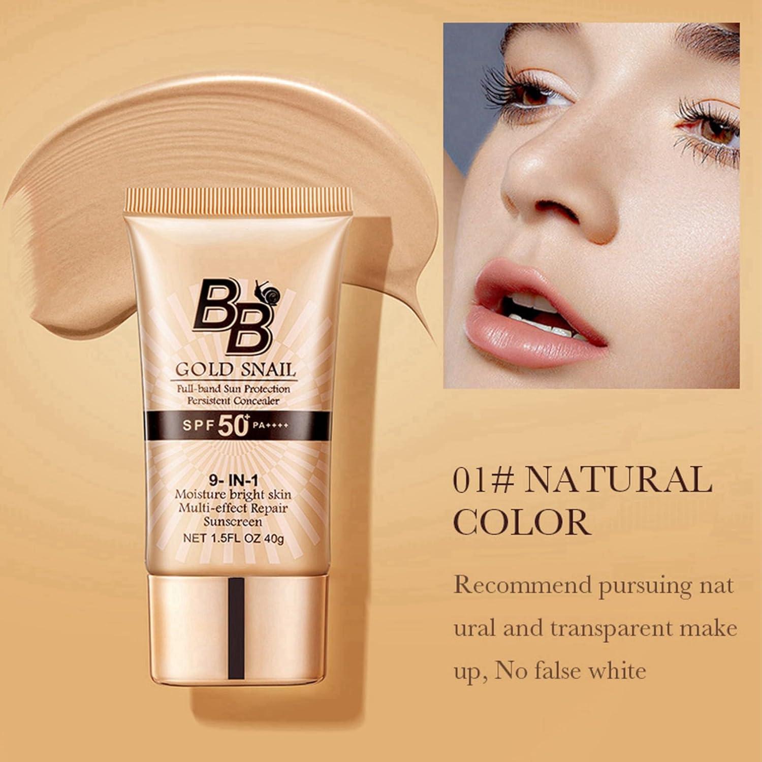BB Cream Tinted Moisturizer SPF 50 - Hydrating & Oil-Free | Best Tinted Sunscreen for All Skin ...