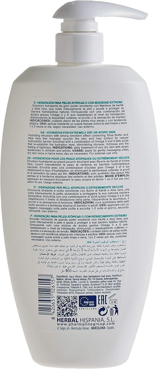 Pharmaline Body Milk Atopic 500ml - Crema Hidratante Sin Siliconas ...