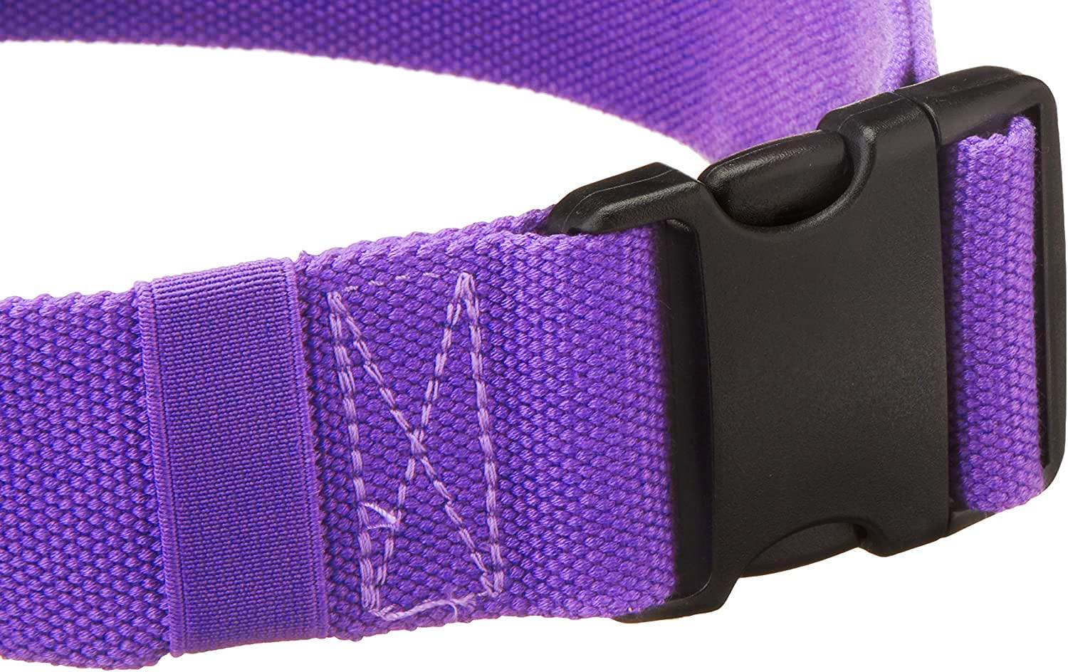 Gait Belt with Plastic Buckle by LiftAid - 60 x 2 Purple Transfer ...