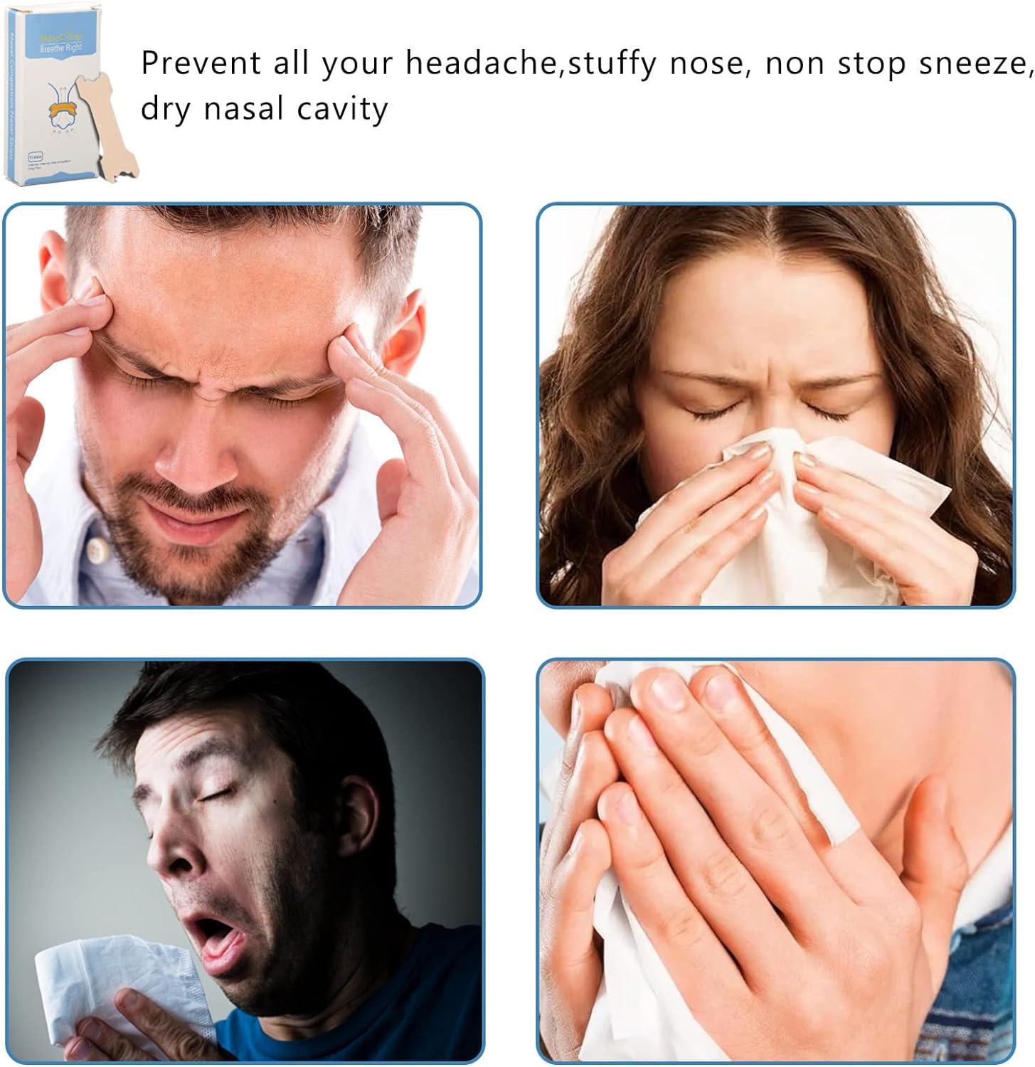 10pcs Nasal Strips for Instant Relief | Relieve Nasal Congestion and ...