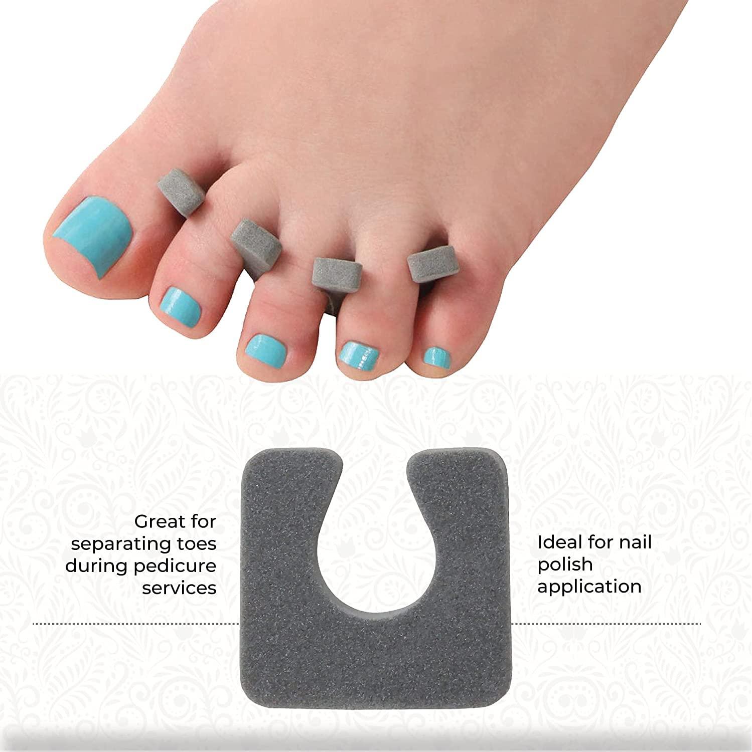 ForPro Sole Toe Separators 144-Count - Luxurious Foam Individual Toe ...
