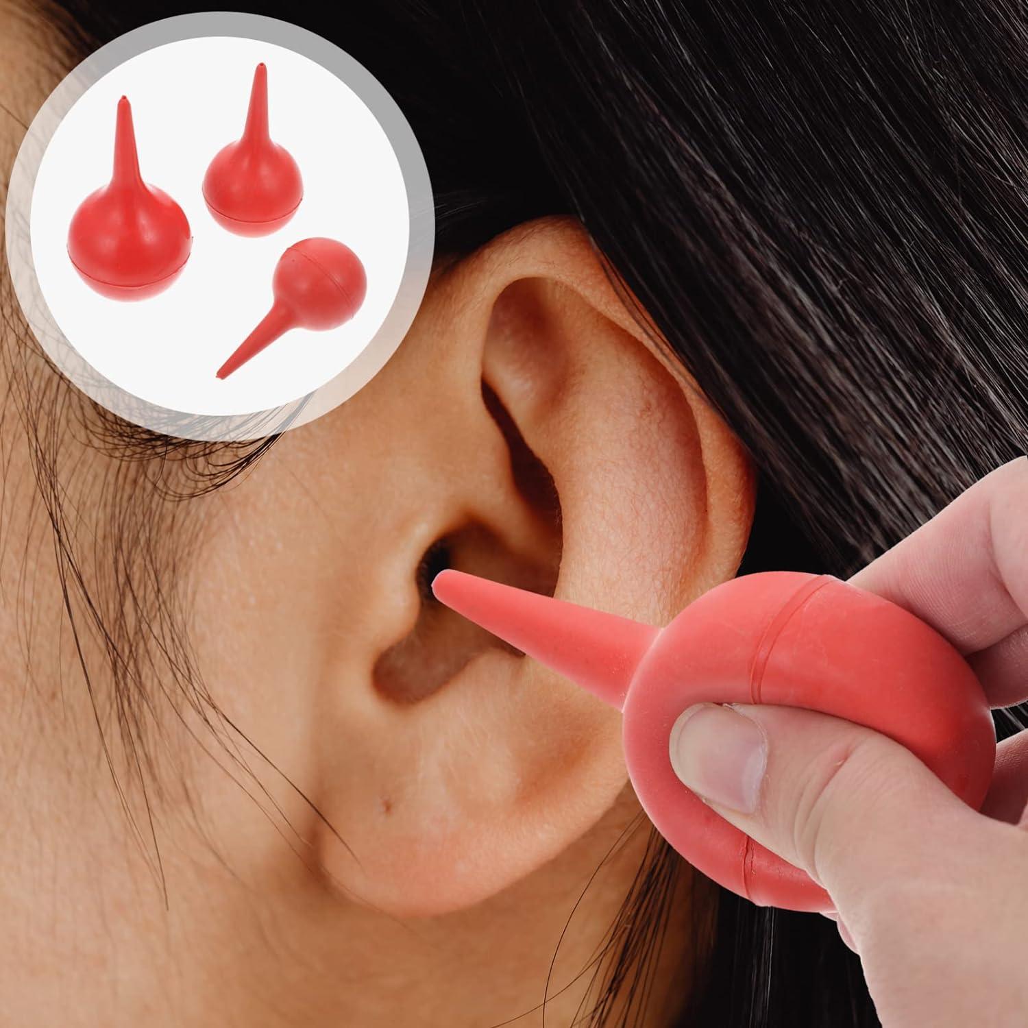 Scicalife 3pcs Ear Syringe Rubber Squeeze Bulb - Hand Ear Washing Tool ...