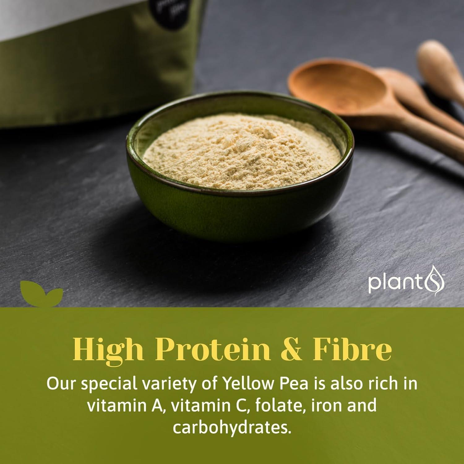 Plant S Yellow Pea Flour 500g - Gluten Free All Purpose Flour for ...