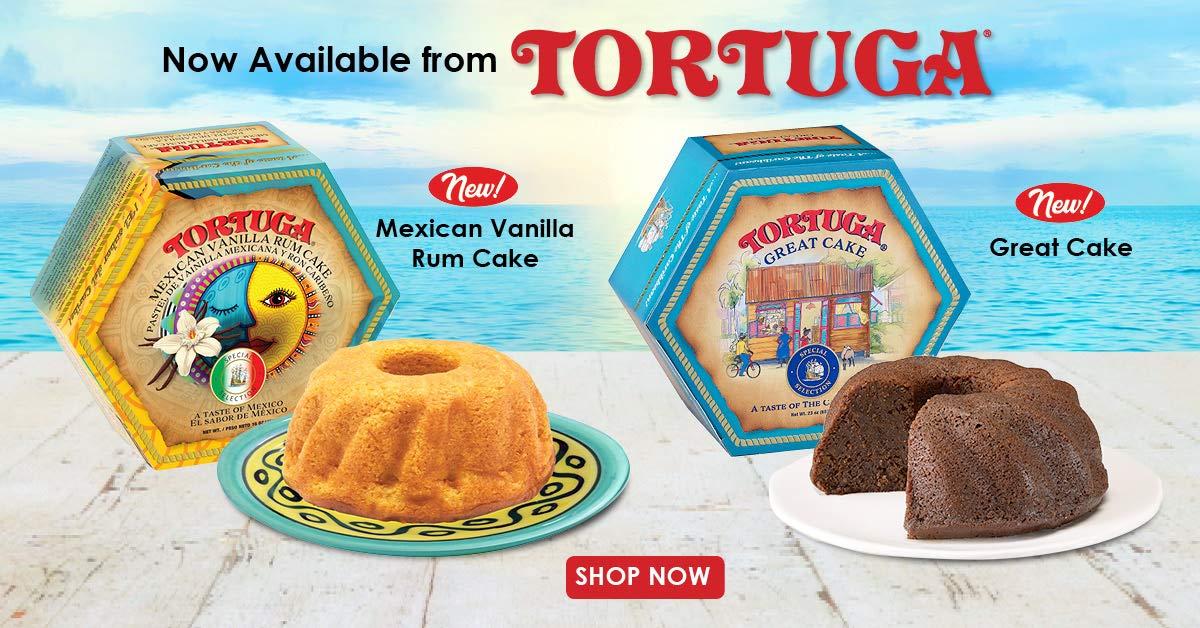 TORTUGA Mexican Rum Cake - Vanilla 16oz (1lb) Pack of 1 | Buy Now with ...
