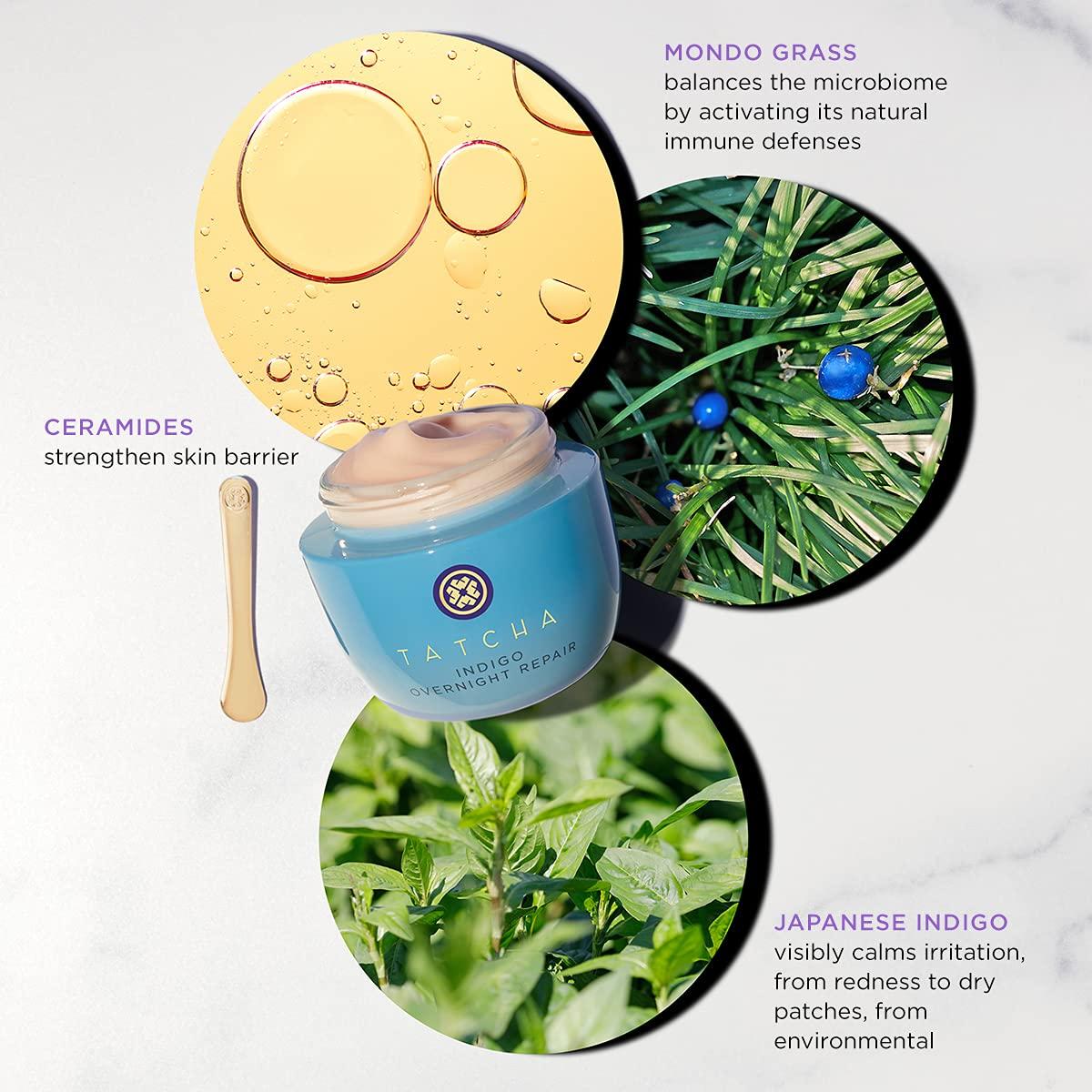 Tatcha Indigo Overnight Repair Serum in Cream Treatment 50ml ...