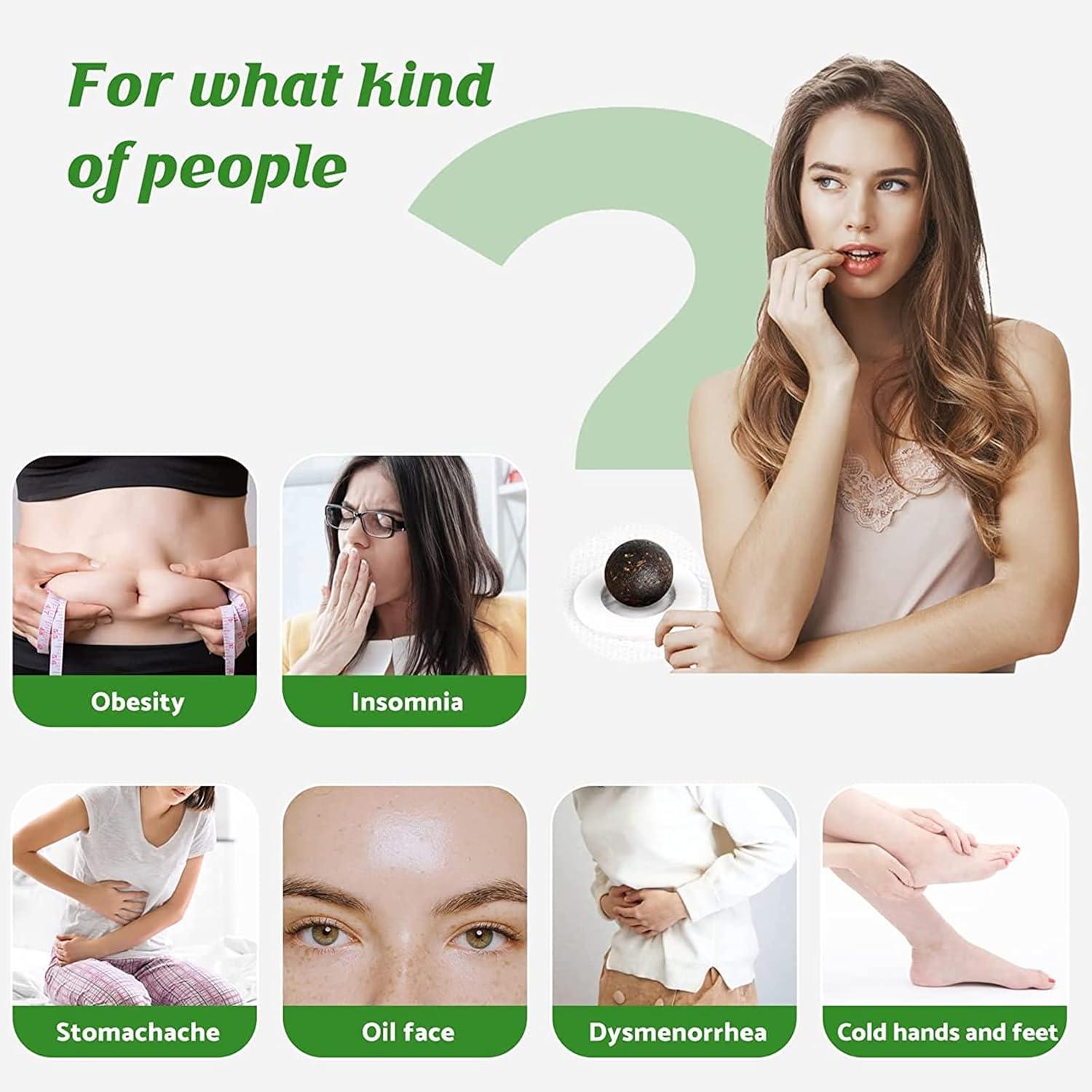 90 Pieces Mugwort Navel Stickers - Natural Herbal Belly Detox Patches ...