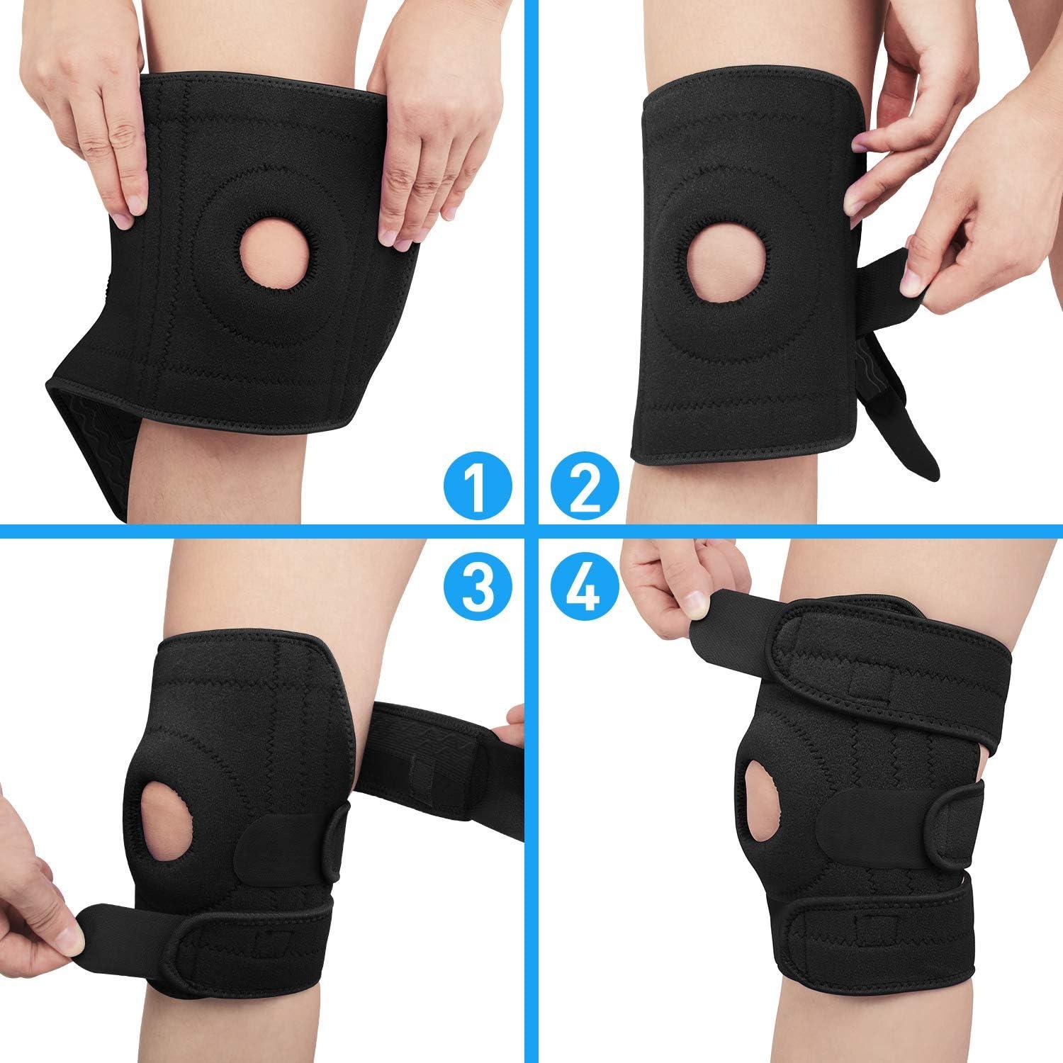 AVIDDA Open-Patella Knee Support Brace for Joint Pain Relief ...