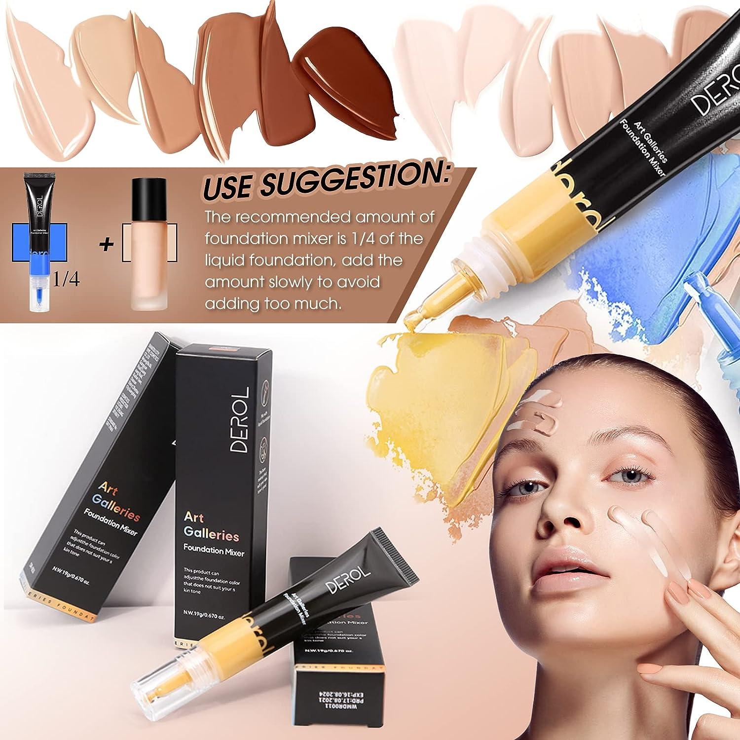 LOKFAR Blue Foundation Mixing Pigment - Smooth & Light Texture for ...