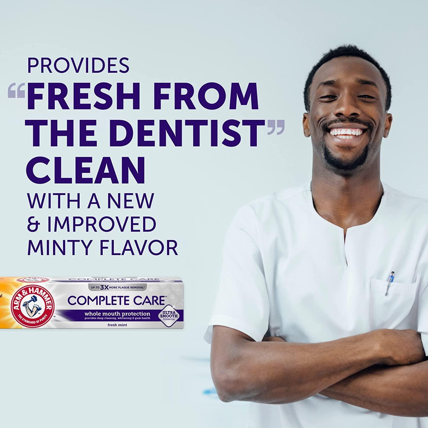 Arm & Hammer Stain Defense Toothpaste 6 oz (Pack of 6) - Fluoride ...