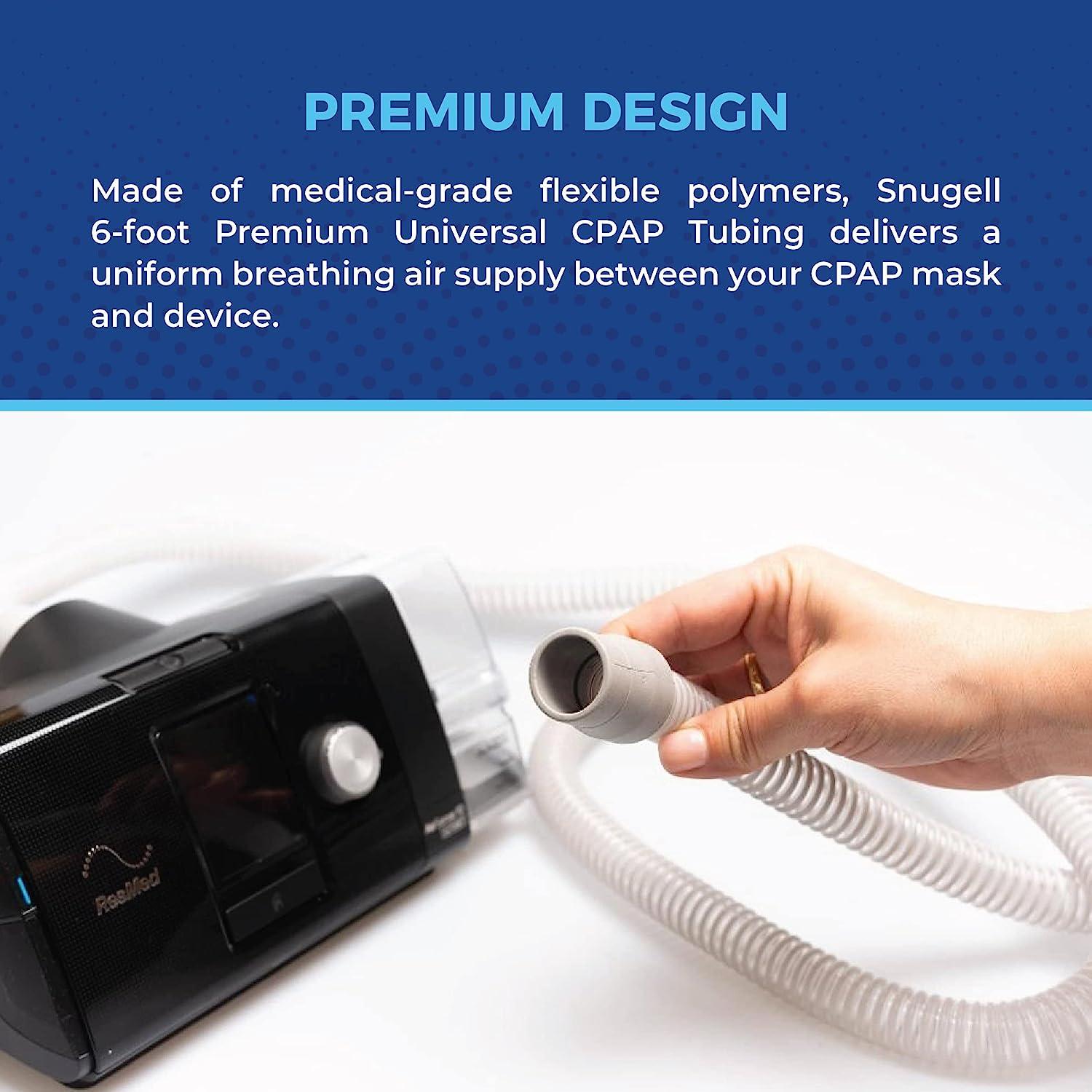 Snugell 6-Foot Universal CPAP Tube | Compatible with Most CPAP Machines ...