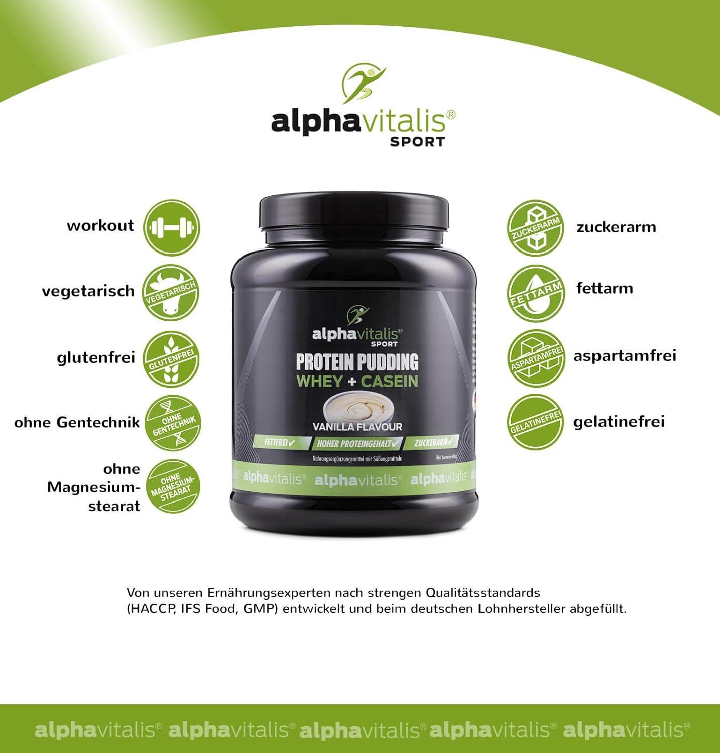 High Protein Pudding Cream 500g - Whey & Casein - Low Sugar & Fat ...
