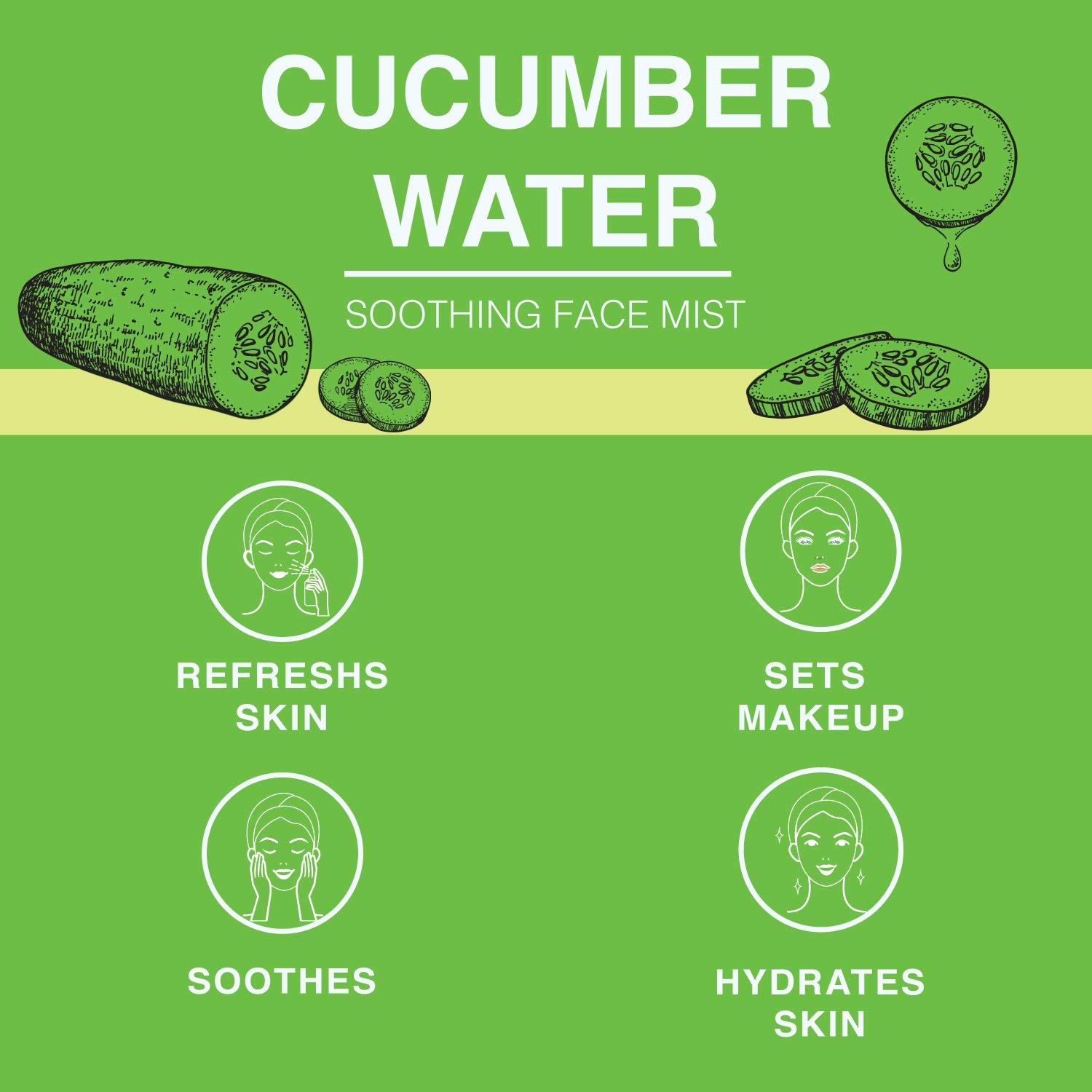 Provence Beauty Soothing Cucumber Water Face & Body Mist Spray with ...